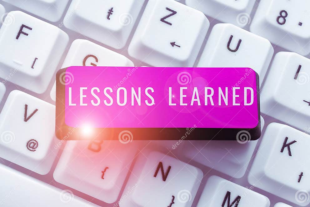 Mostrar Las Lecciones Aprendidas. Escribir Palabras Sobre Promover El ... Mostrar Las Lecciones Aprendidas. Escribir Palabras Sobre Promover El ...