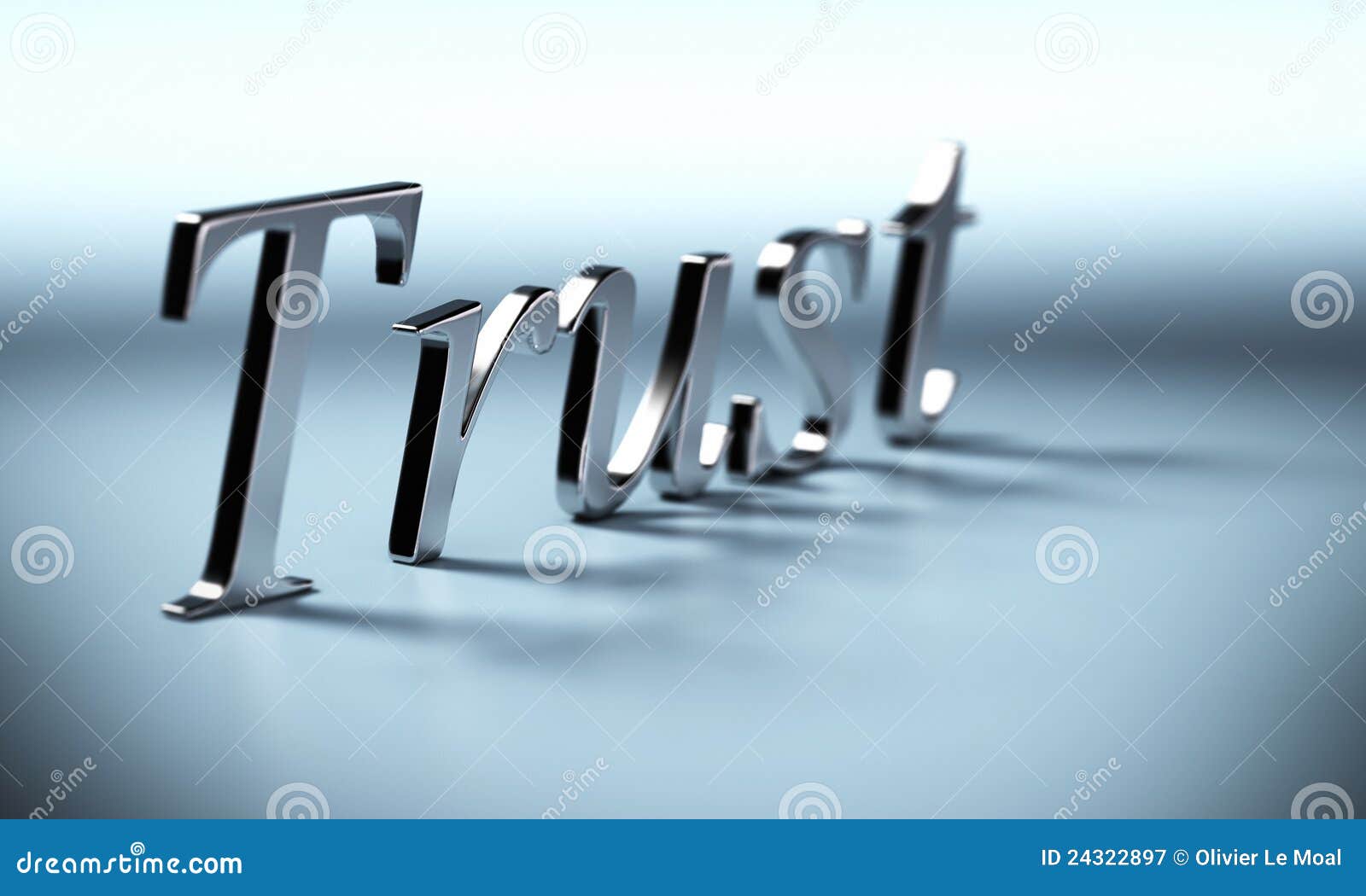 Mot de confiance illustration stock. Illustration du vérité - 24322897