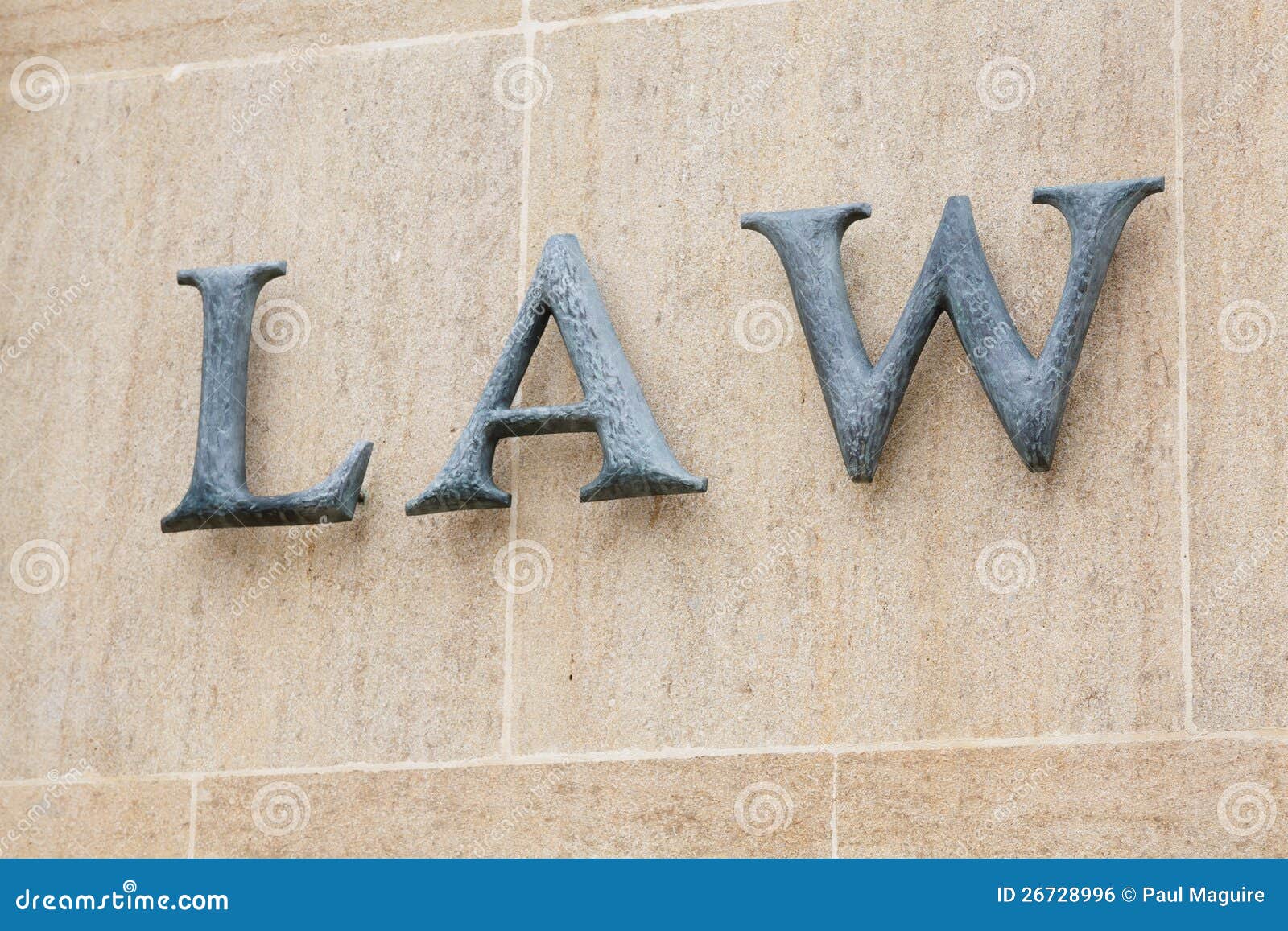 Mot de loi photo stock. Image du lettres, signes, épellation - 26728996
