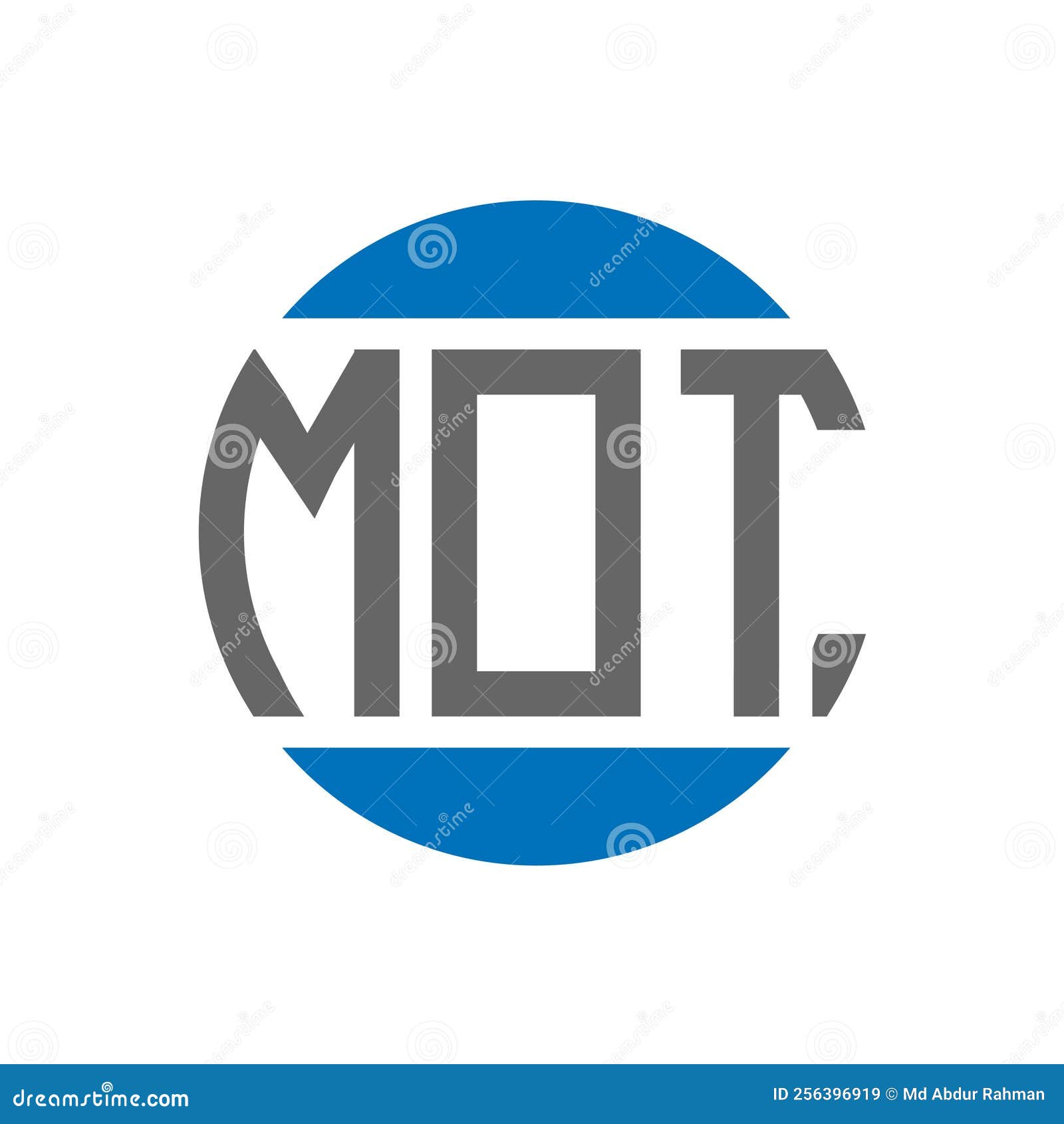 MOT Letter Logo Design On White Background. MOT Creative Initials ...