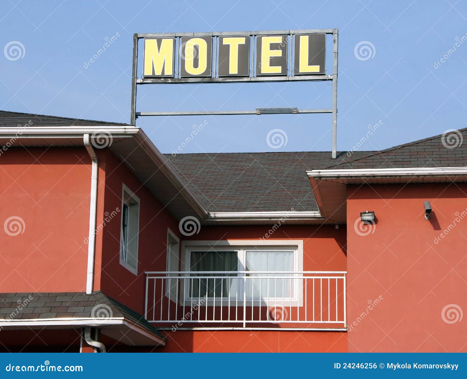 Motel stock photo. Image of sign, signboard, travel, signage - 24246256