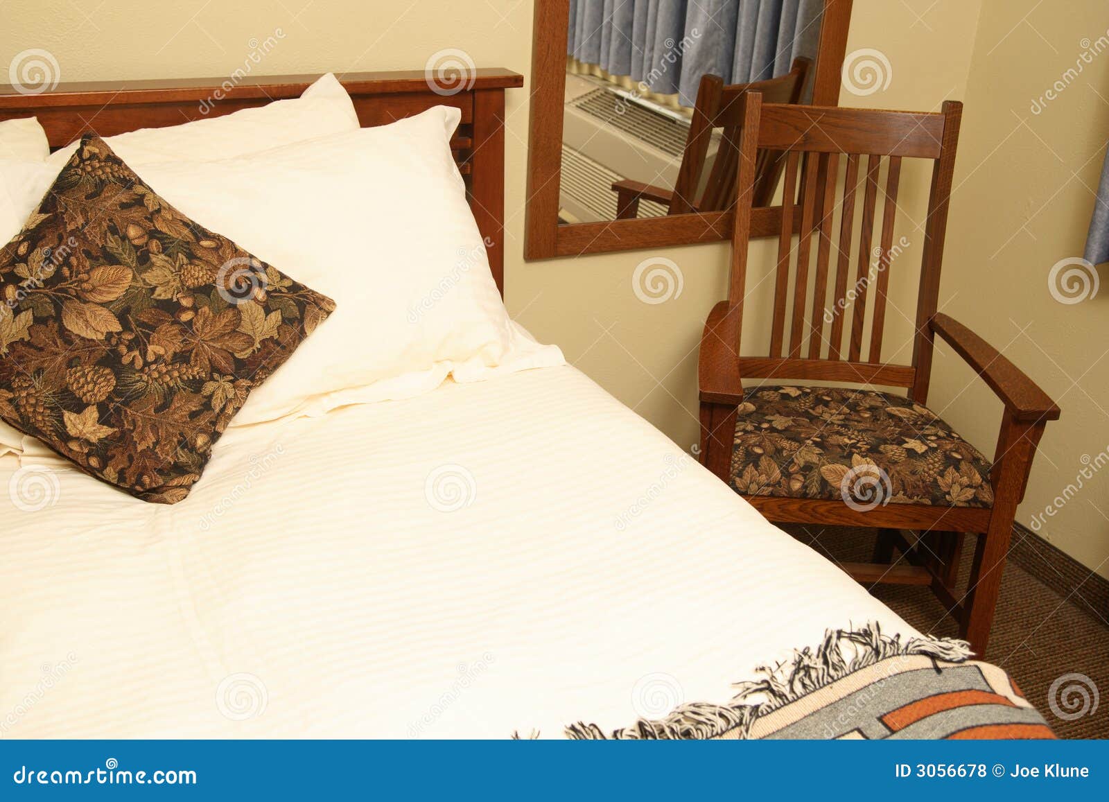 Motel room stock photo. Image of chair, moulding, travelling - 3056678