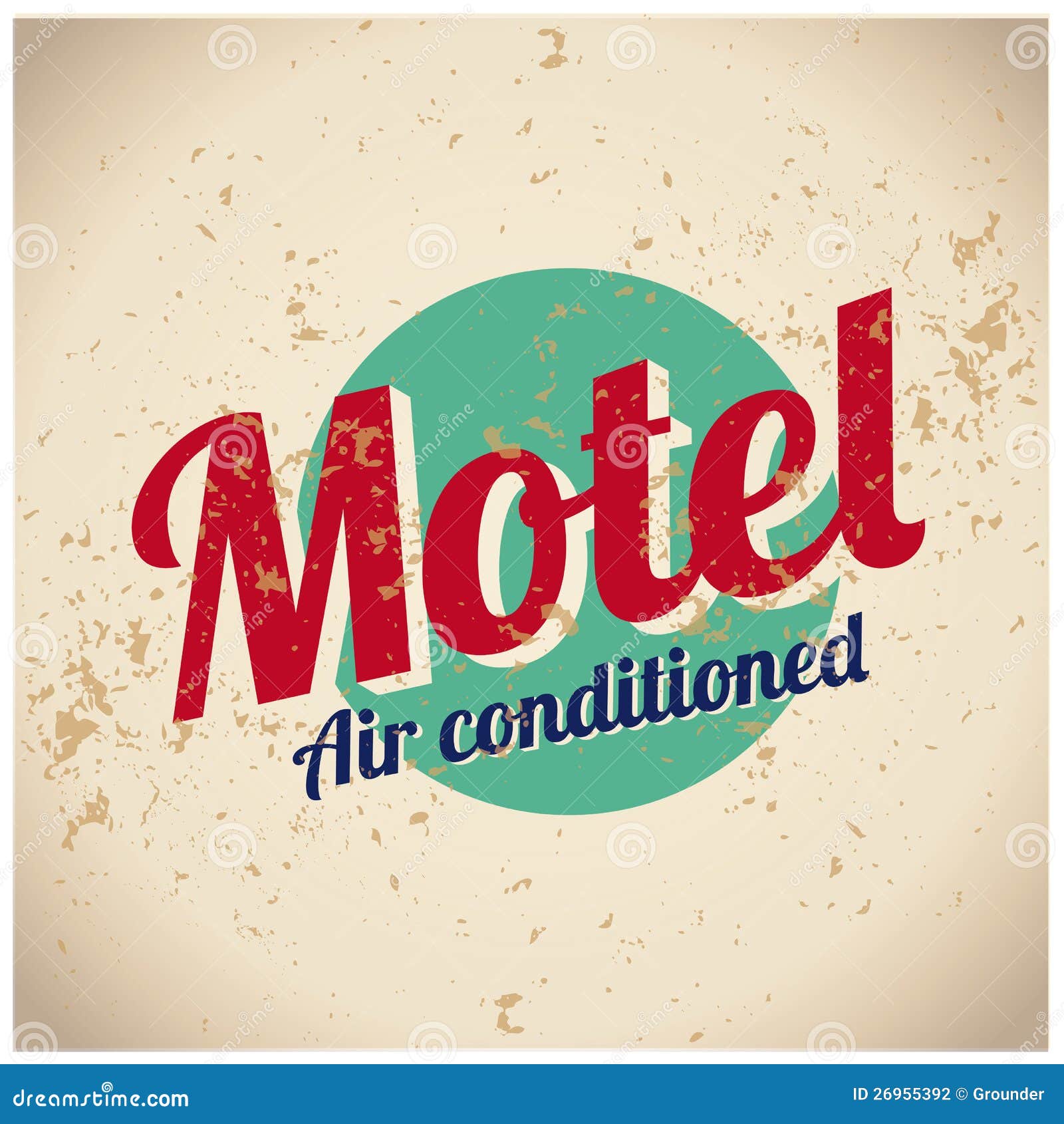 Motel Sign Board Stock Illustration | CartoonDealer.com #12267163
