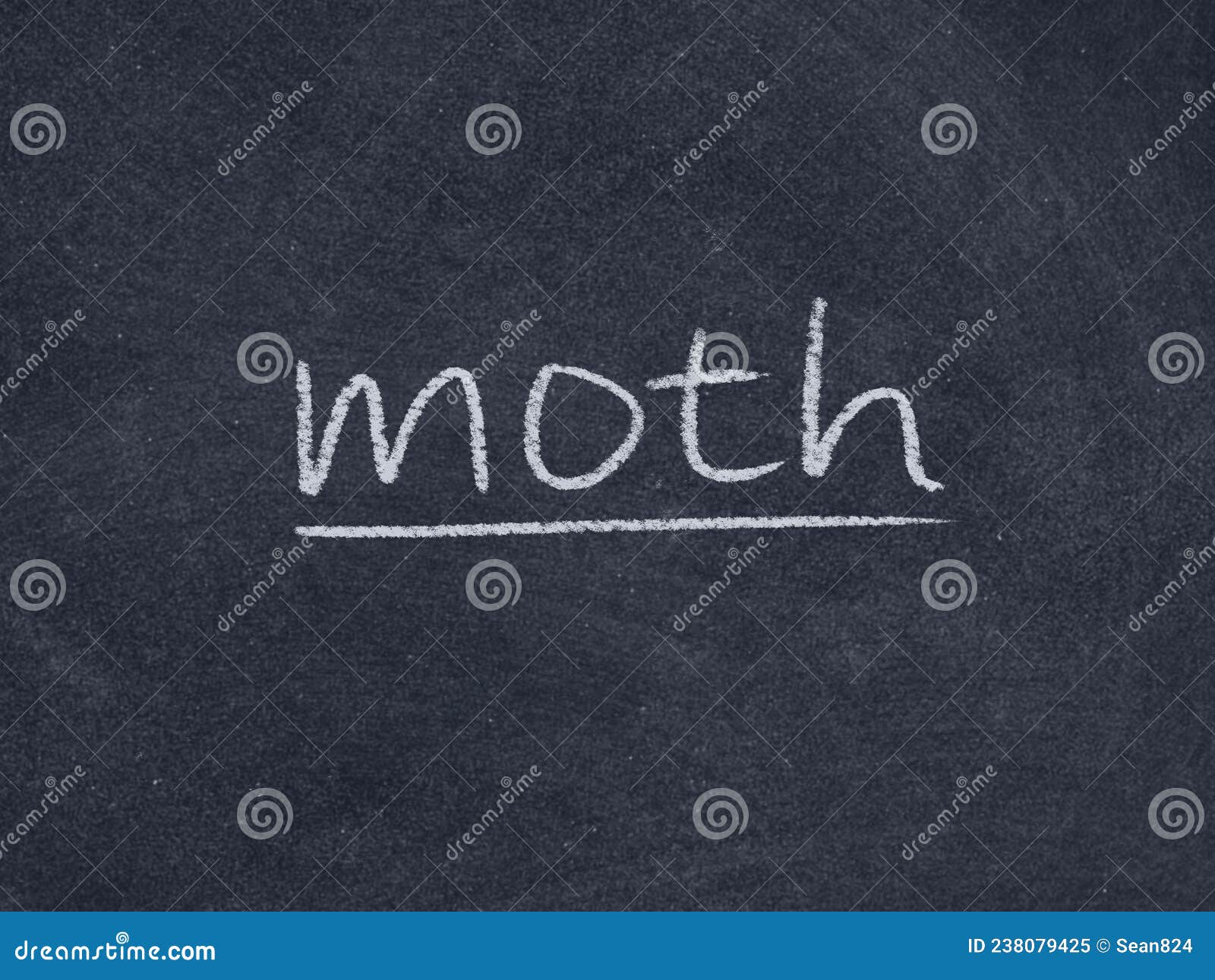 Moth stock image. Image of education, blackboard, text - 238079425