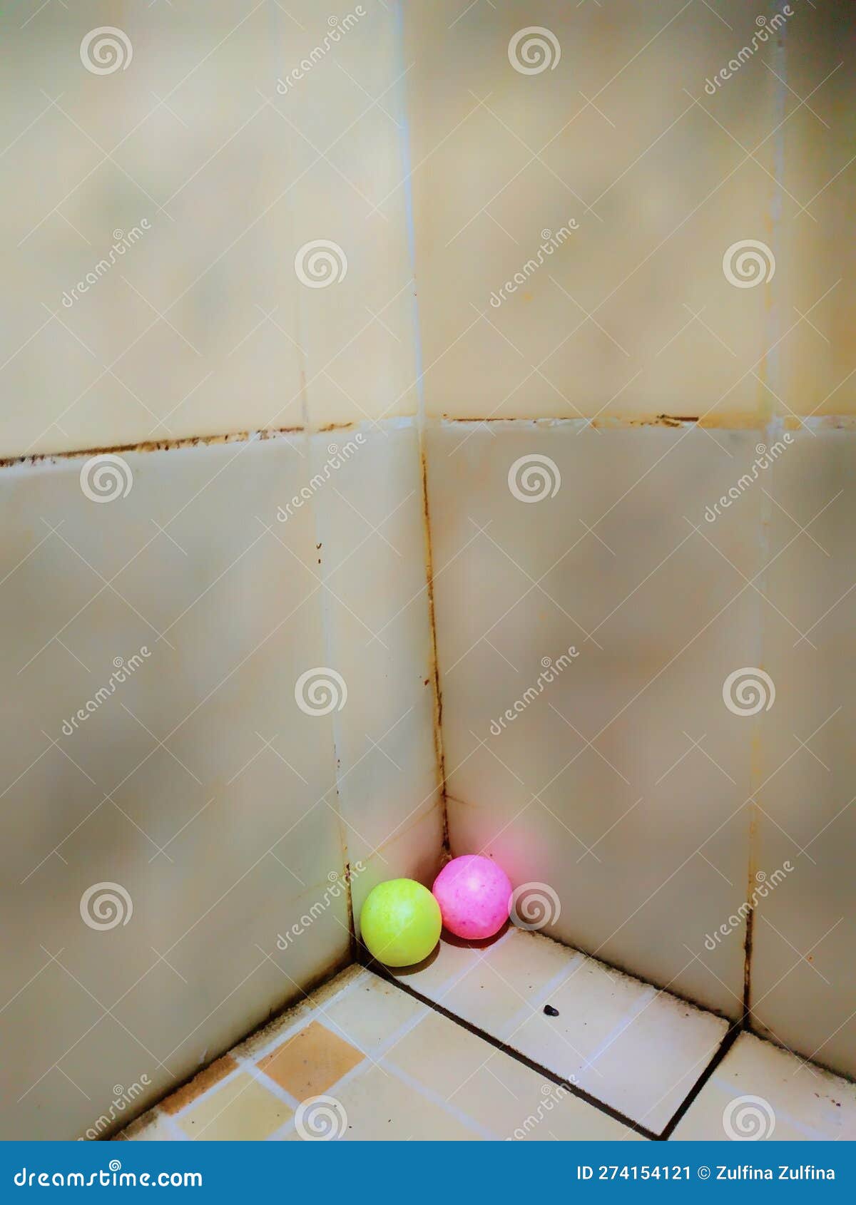 Mothballs in the Toilet As an Odor Neutralizer with a Blurred ...