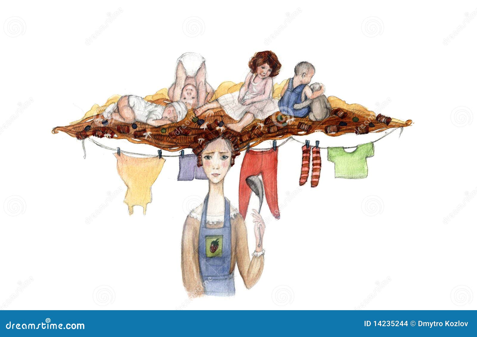 Stereotypical Mother Stock Illustrations – 115 Stereotypical Mother ...