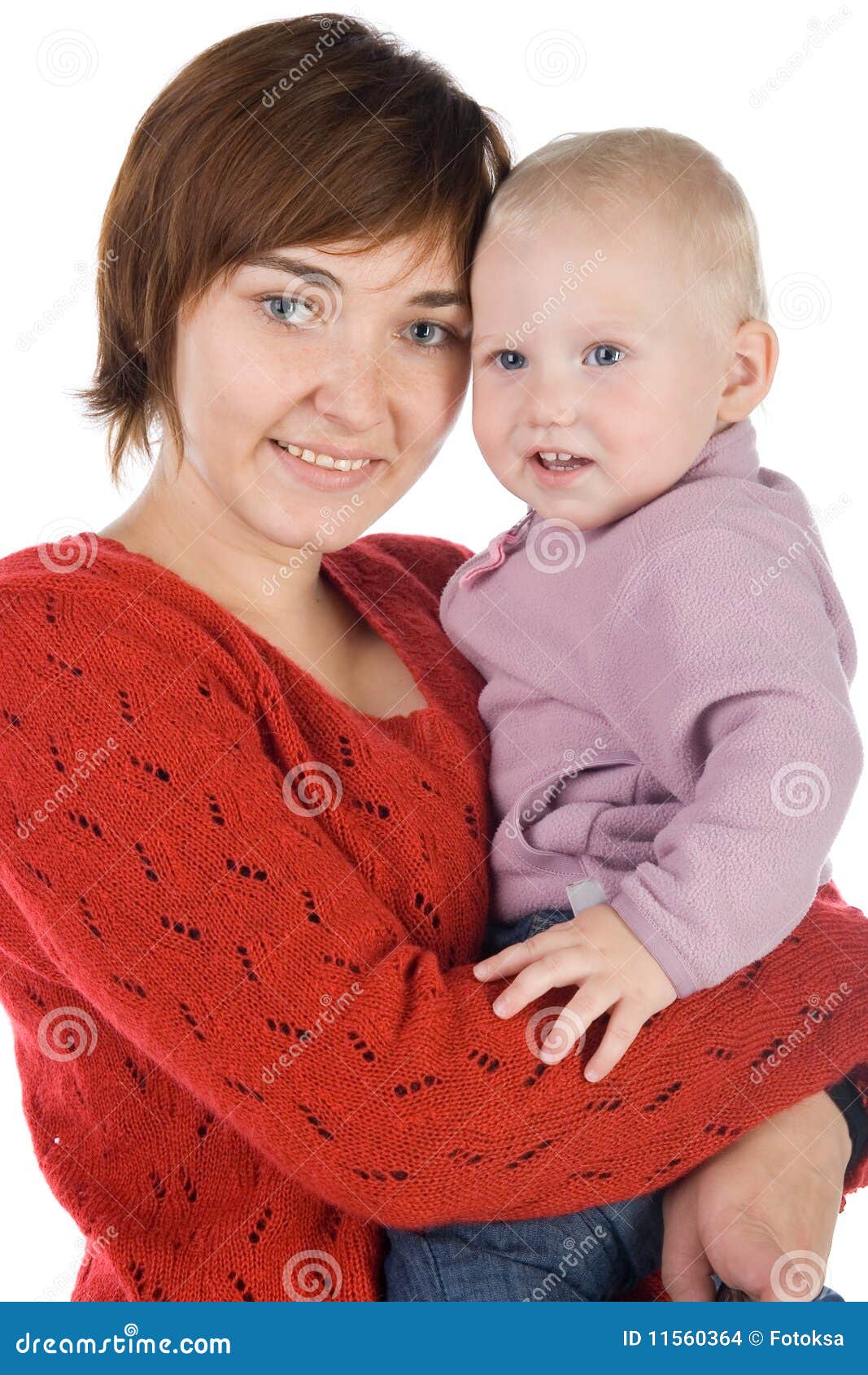 Mother with a baby stock photo. Image of happy, pretty - 11560364