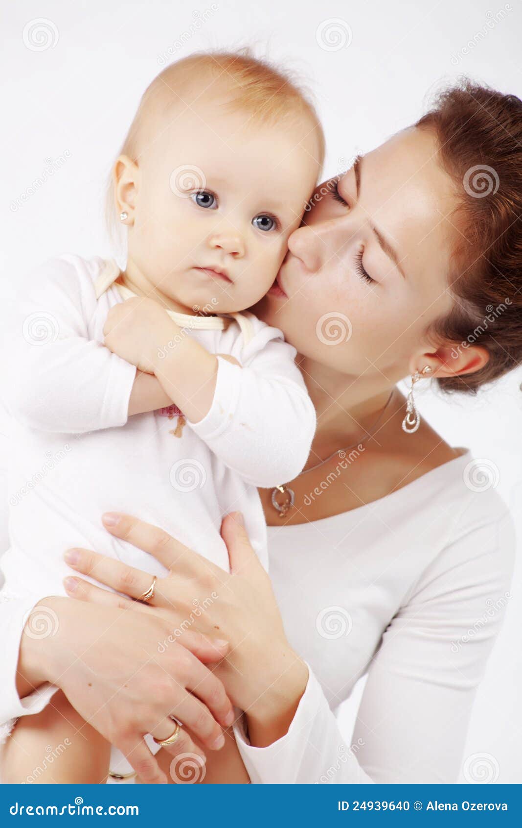 Mother with baby stock photo. Image of childcare, loving - 24939640