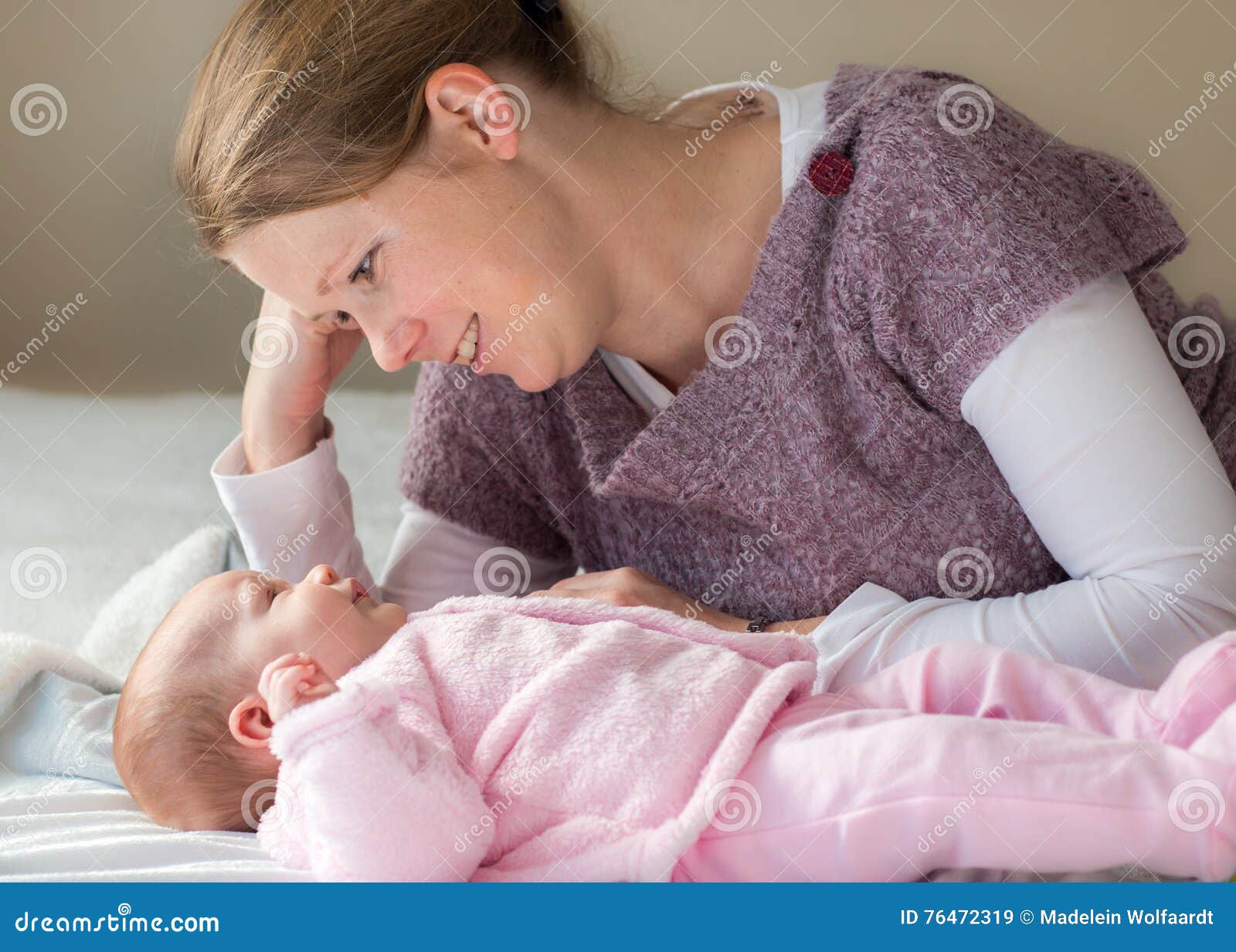 Mother and baby stock image. Image of bright, together - 76472319