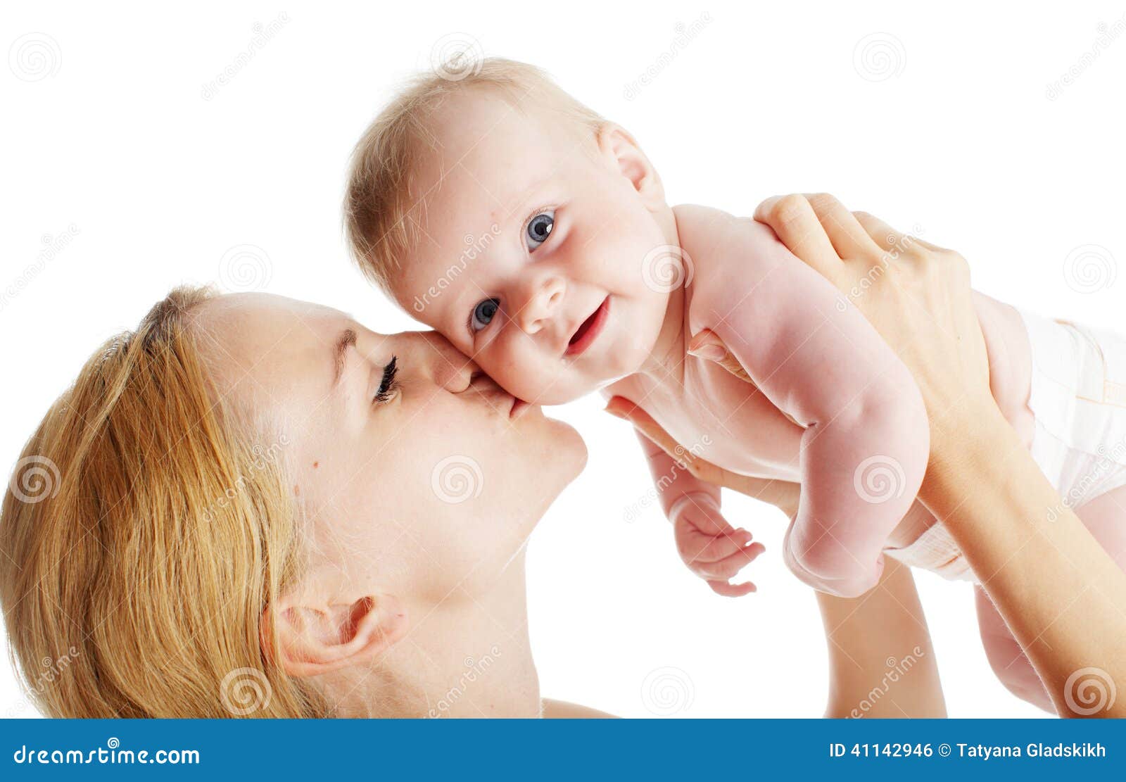 Mother with baby stock photo. Image of family, happiness - 41142946