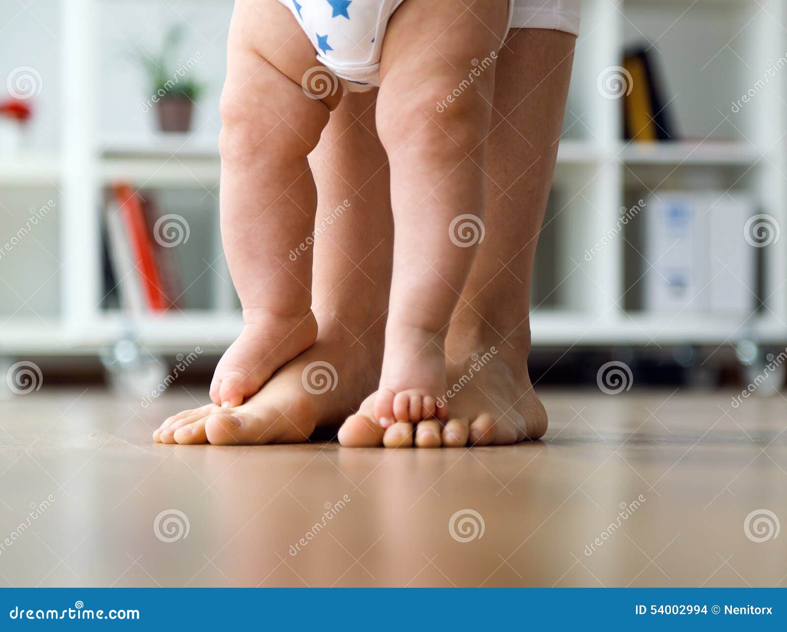 Mother and Baby Legs. First Steps Stock Photo - Image of child, healthy ...