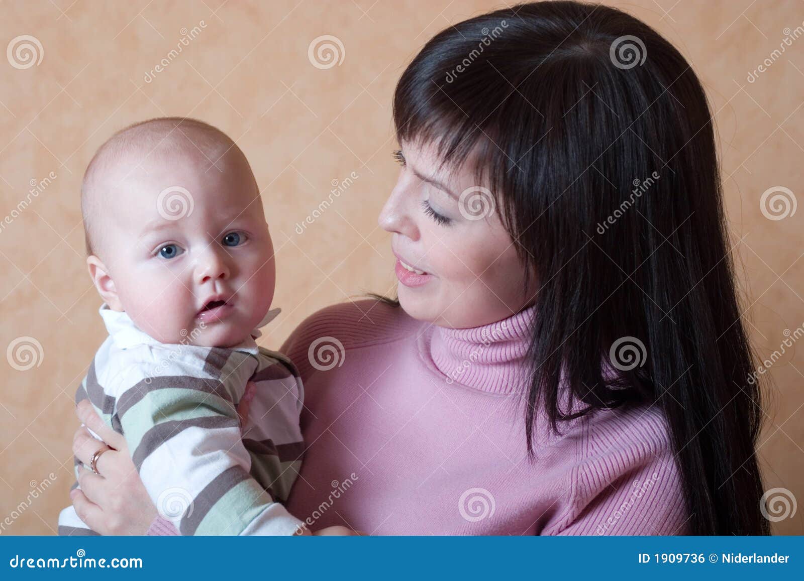 Mother and child stock photo. Image of family, baby, portrait - 1909736