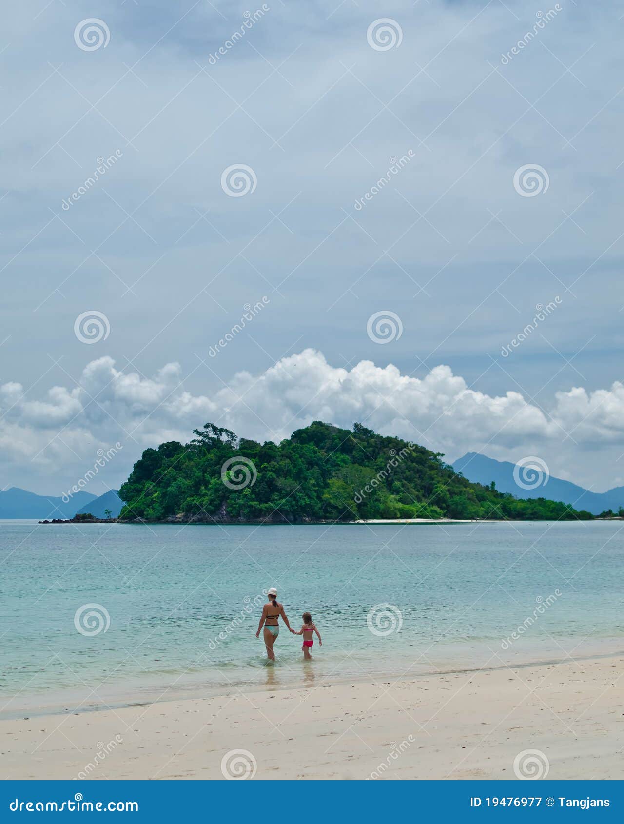 Mother and Child, Datai Beach, Langkawi Editorial Photography - Image ...