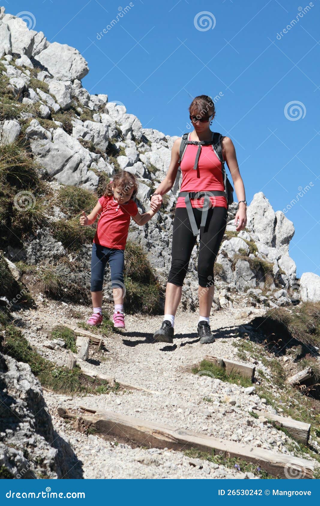 Child Hiking On Beach Cartoon Stock Photo | CartoonDealer.com #344723430