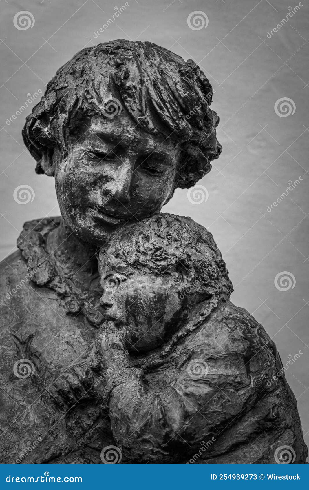 Mother and child sculpture stock image. Image of ancient - 254939273