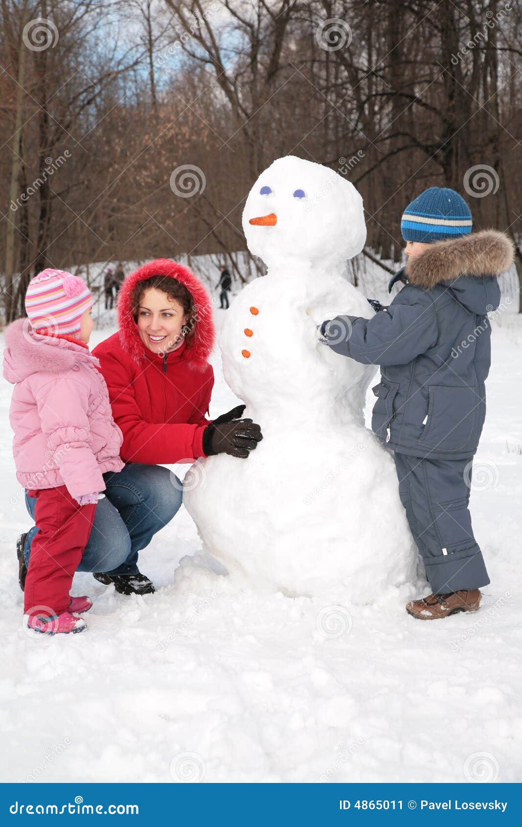 How To Make A Snowman From A Toilet Roll Paper. Original Project For ...