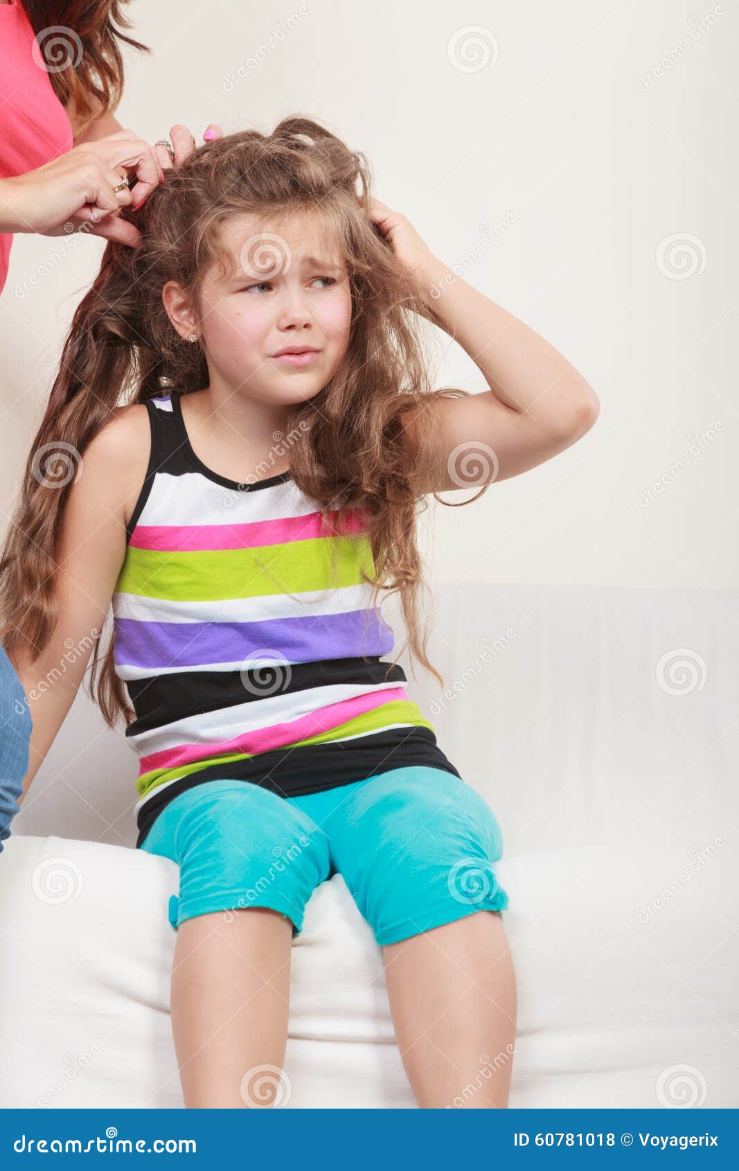 A Mother Combing Her Daughter`s Hair Royalty-Free Stock Photography ... A Mother Combing Her Daughter`s Hair Royalty-Free Stock Photography ...