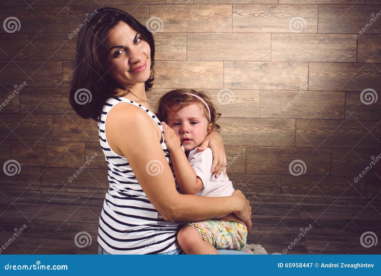 Mother and Crying Girl stock image. Image of game, looking - 65958447