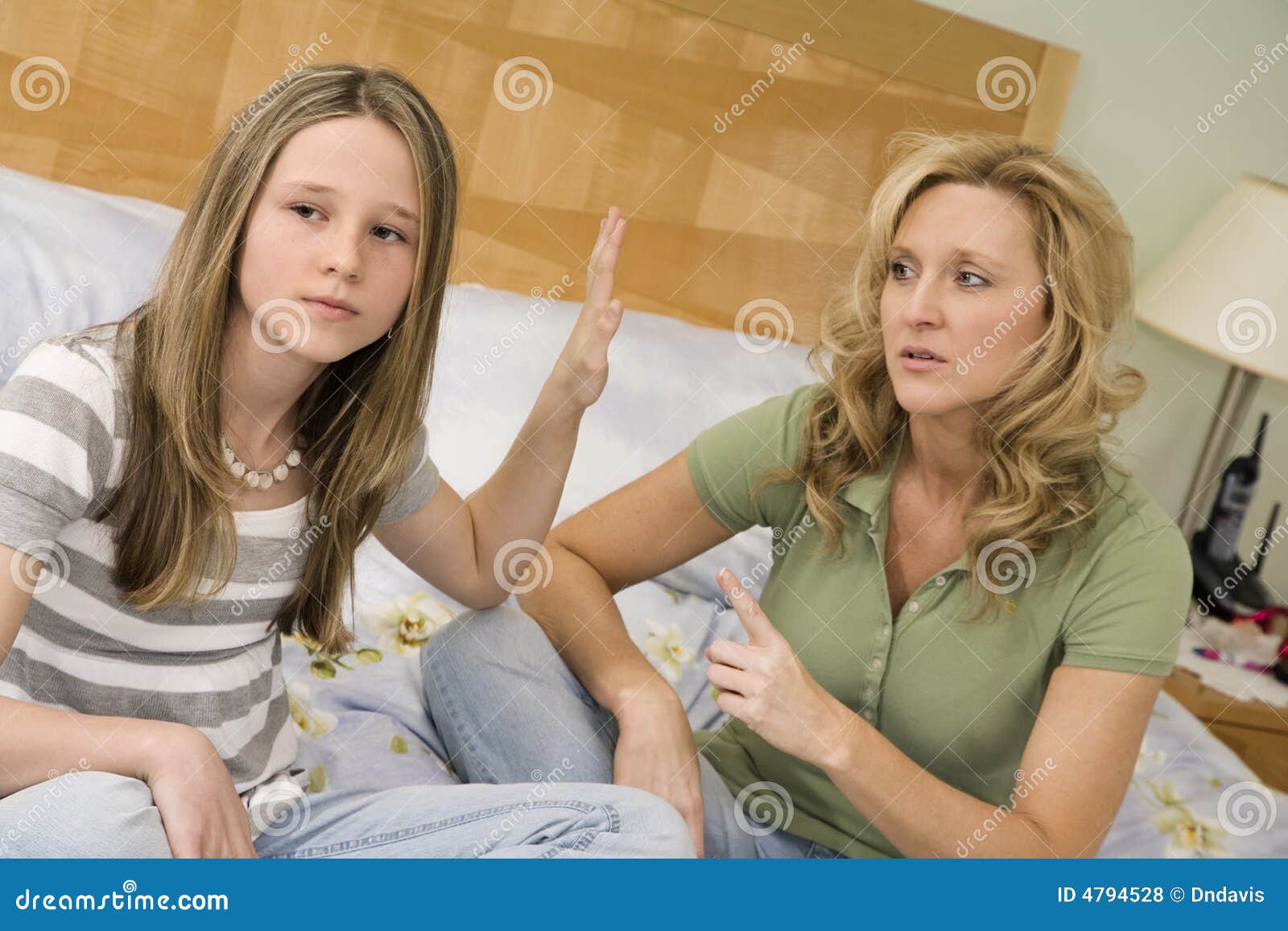 Mother and daughter stock photo. Image of arguing, upset - 4794528