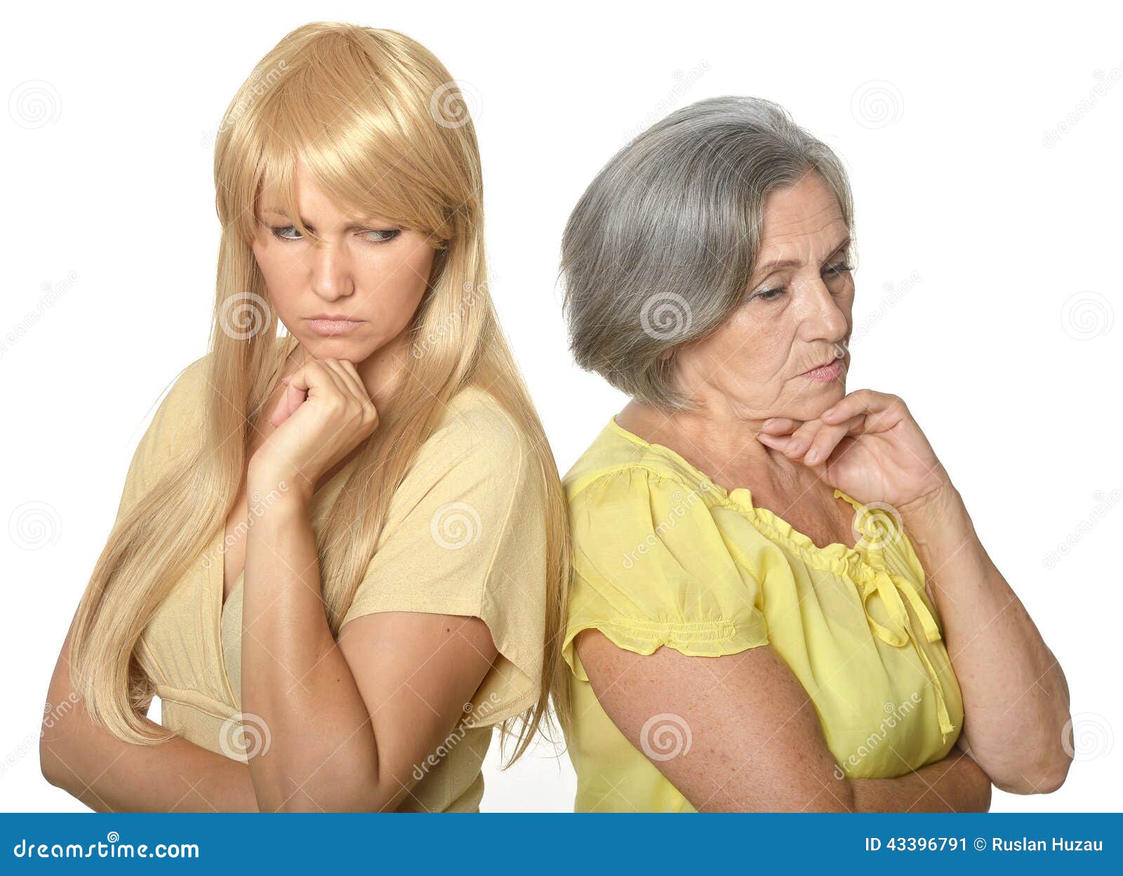 Mother and Daughter Having Problem Stock Image - Image of female ...