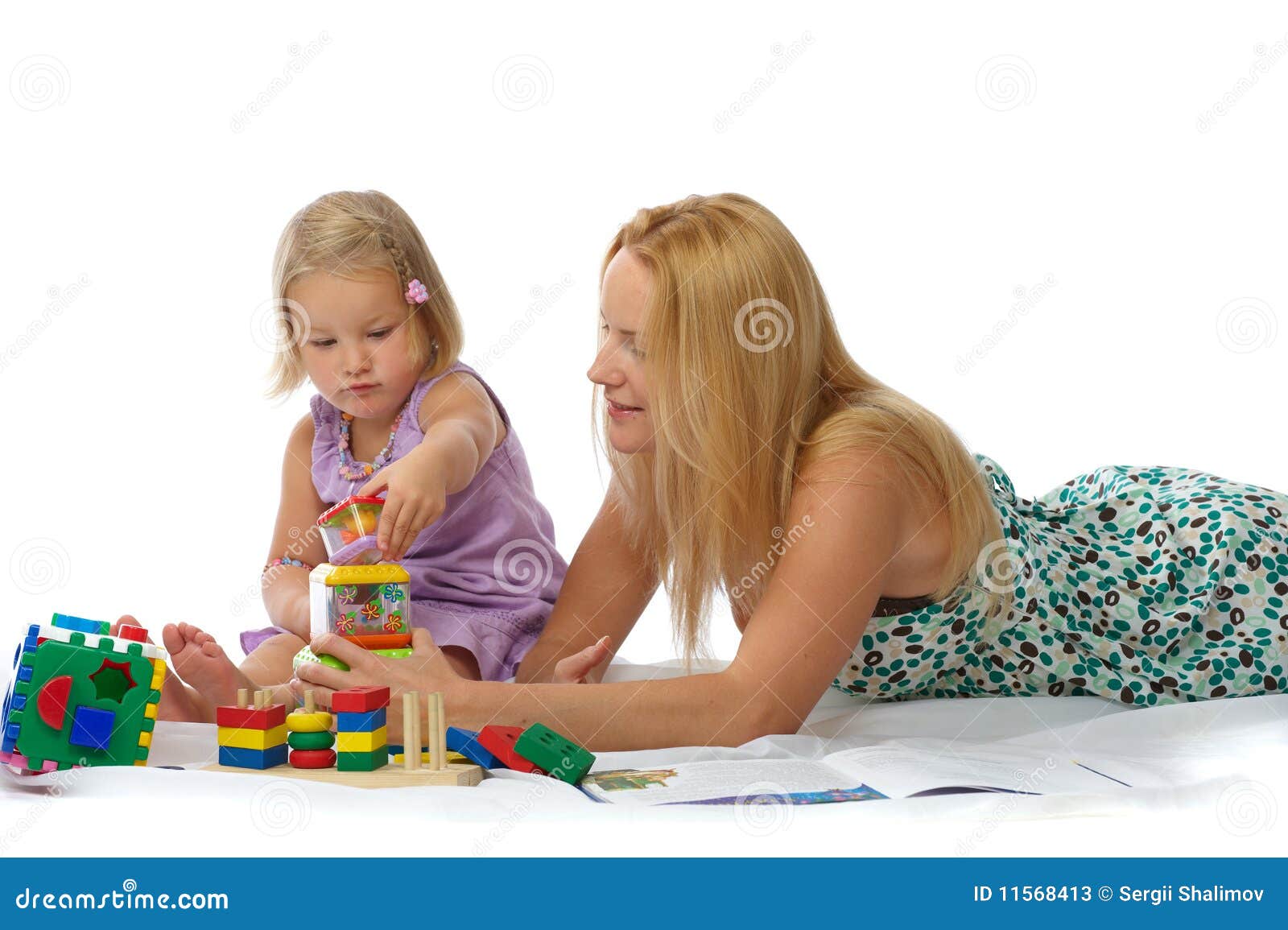 Mother and daughter play stock image. Image of playful - 11568413