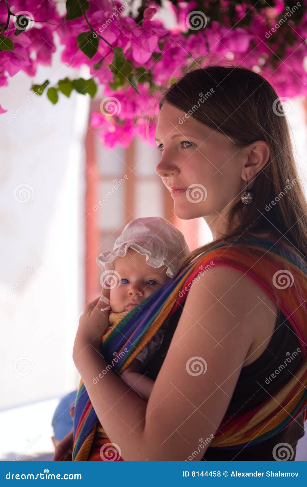 Mother and Daughter Portrait Stock Photo - Image of beautiful, colorful ...