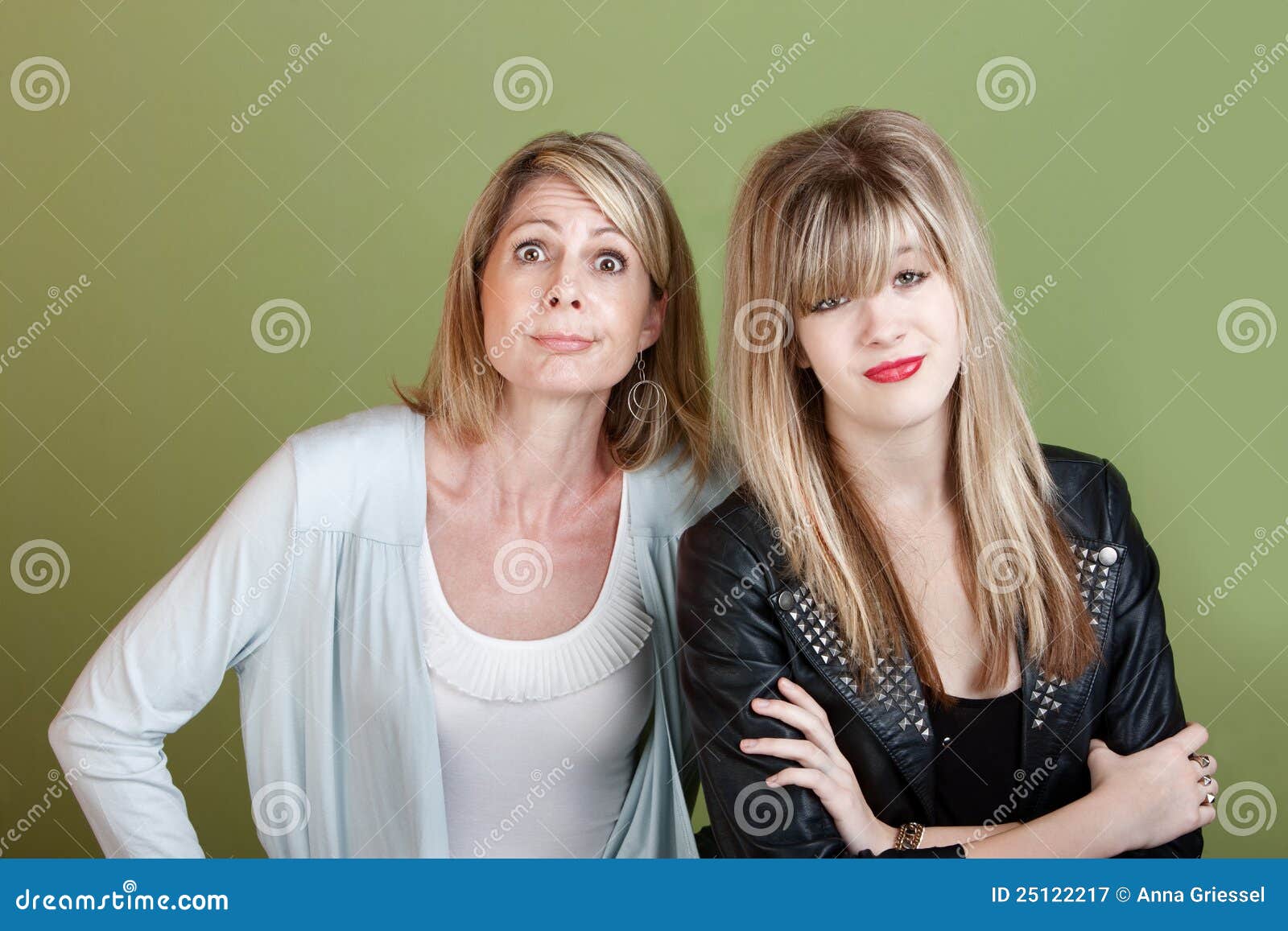 Mother and Daughter with Problems Stock Image - Image of child ...