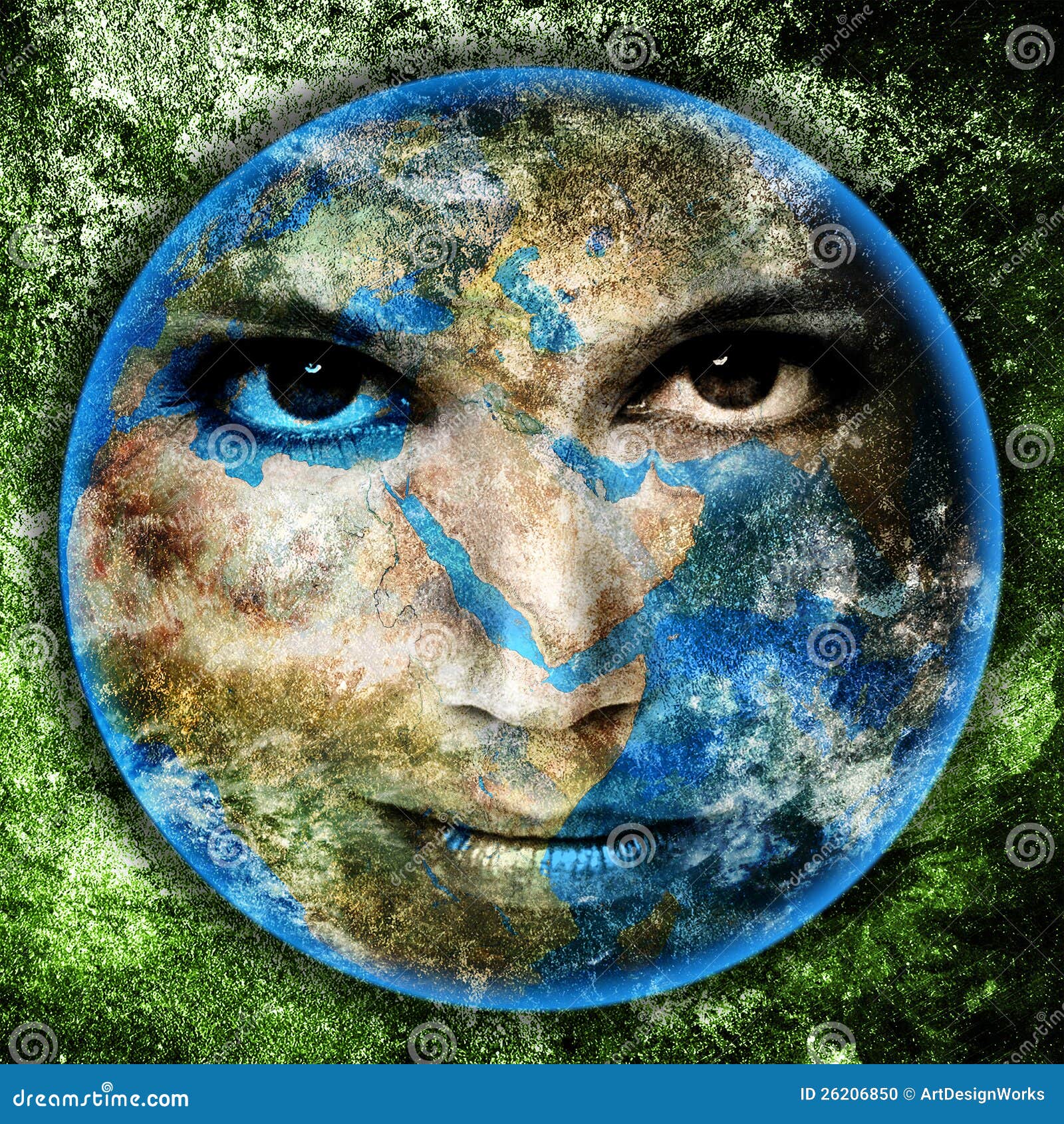 Mother Earth Collage High-quality Stock Photo - Image of environmental ...