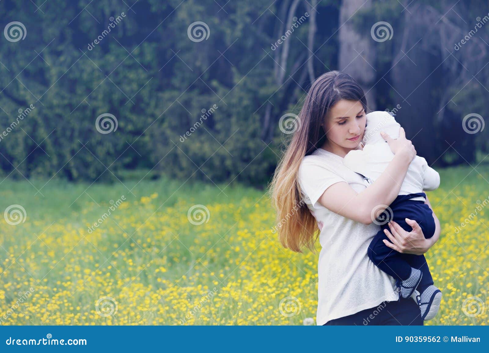Mother embracing her child stock photo. Image of outdoor - 90359562