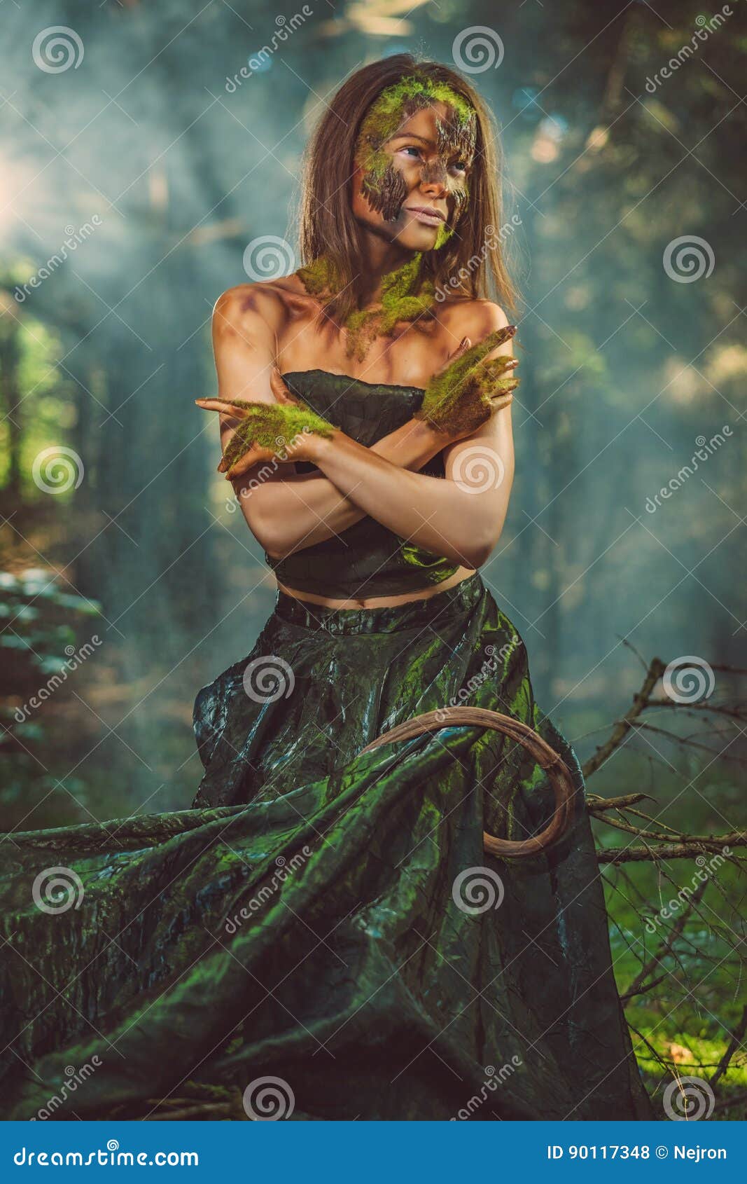 Mother of the Forest Magic Creatures Stock Photo - Image of dream ...