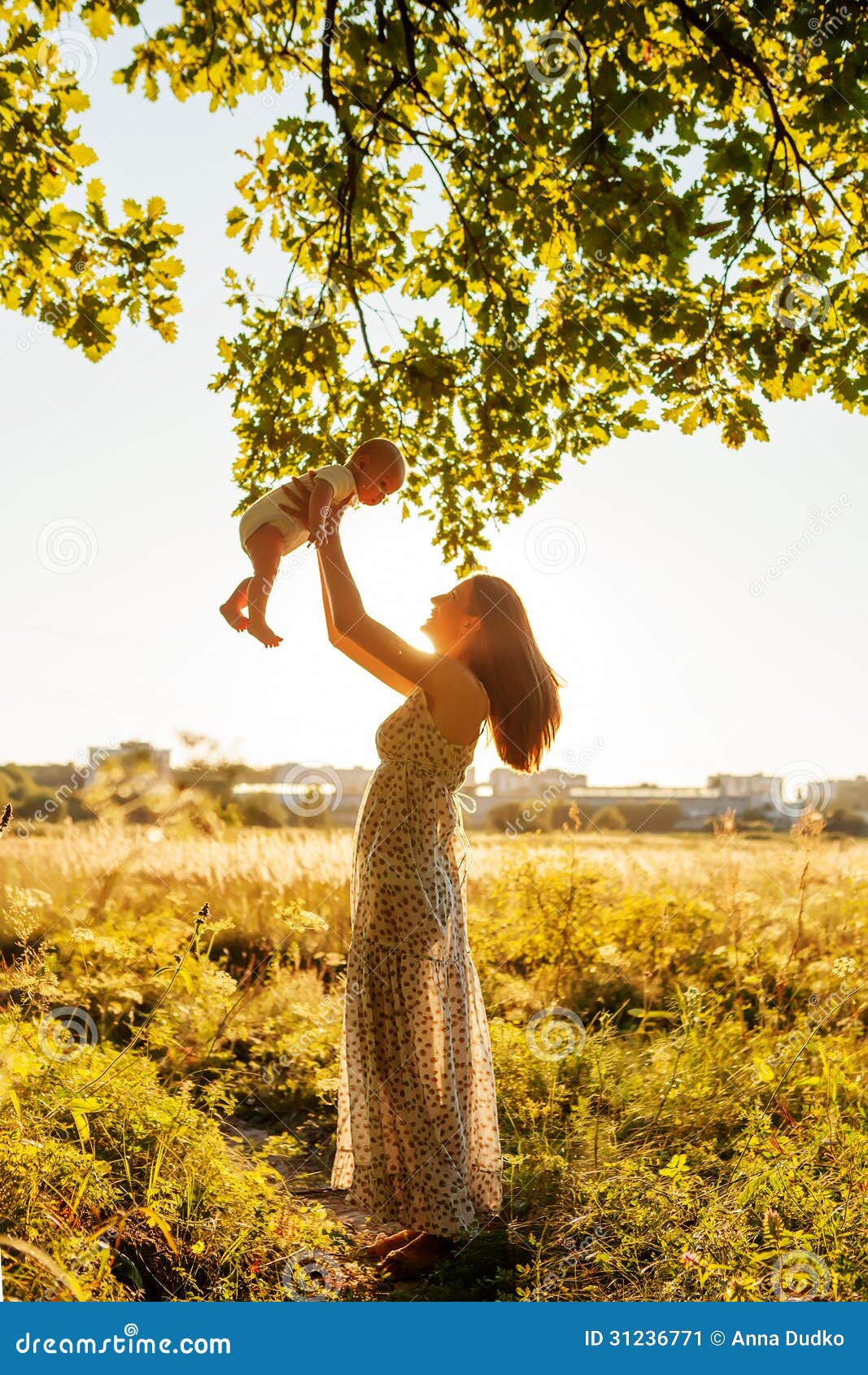 Mother with Her Child Take Rest Stock Image - Image of life, girl: 31236771