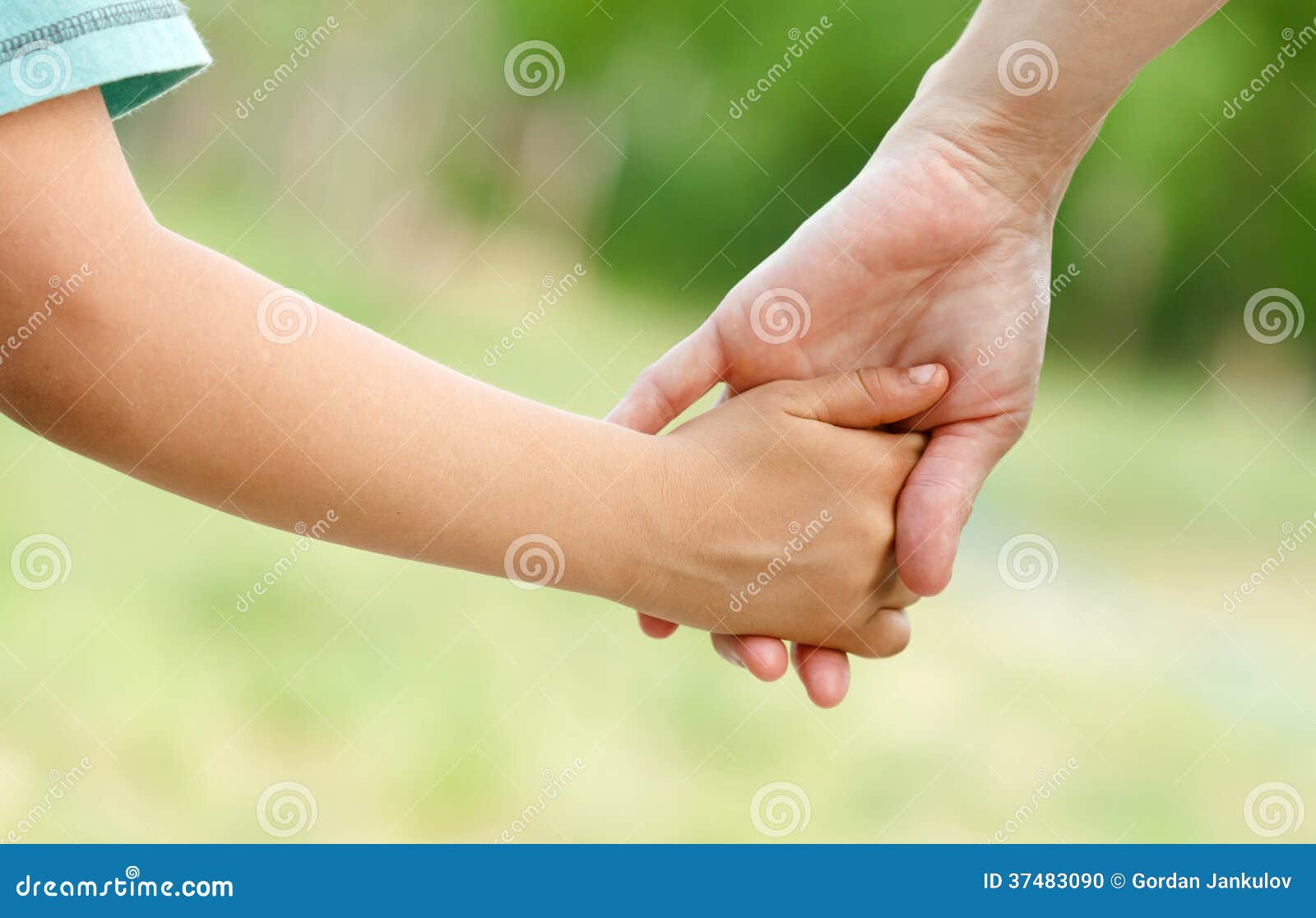 Mother Hand Holding Child Hand Who Have IV Solution Stock Photography ...