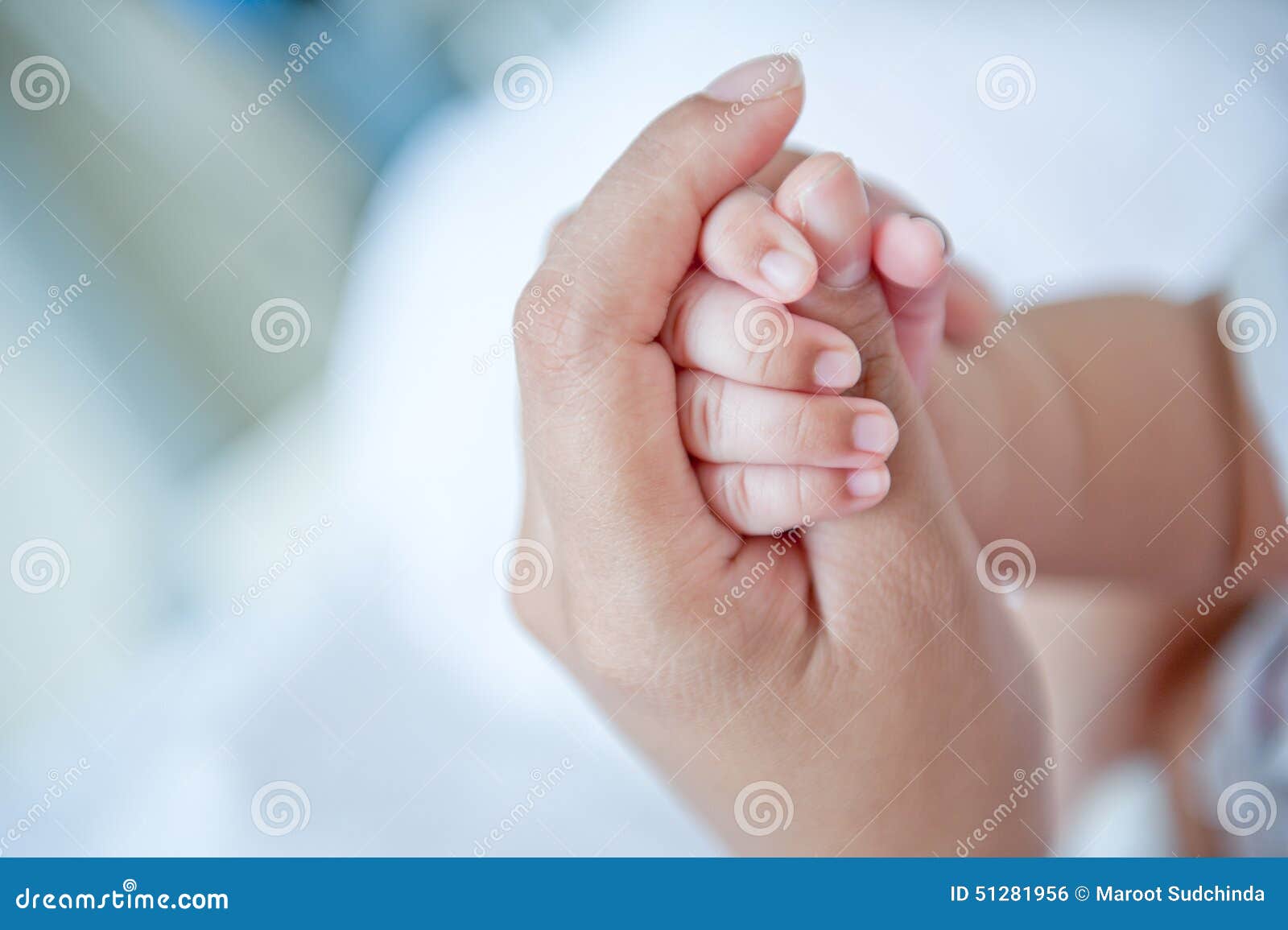 Mother Holding Her Child S Hand Stock Photo - Image of mother, love ...