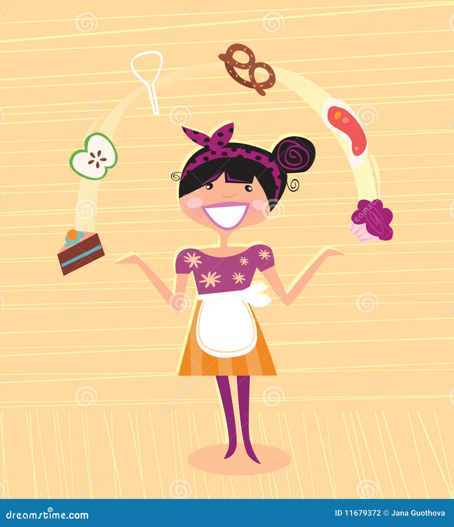 Juggling Mom Clipart