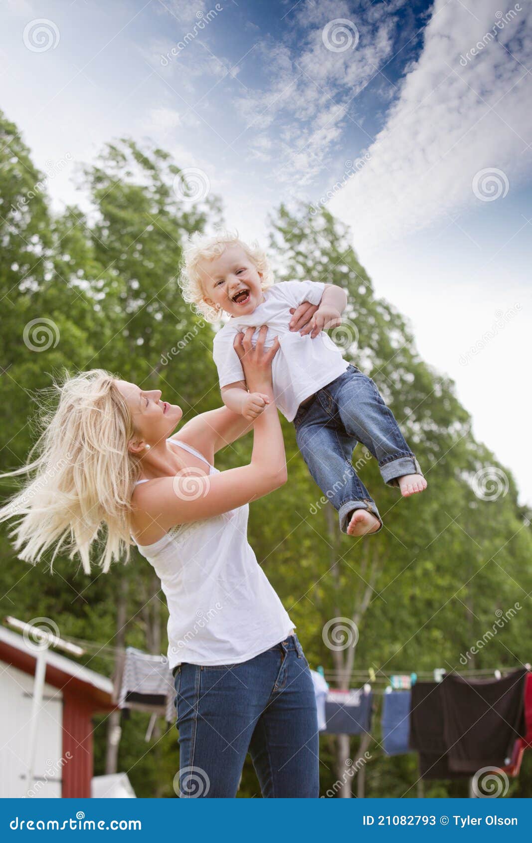 Mother playing with baby stock image. Image of playing - 21082793