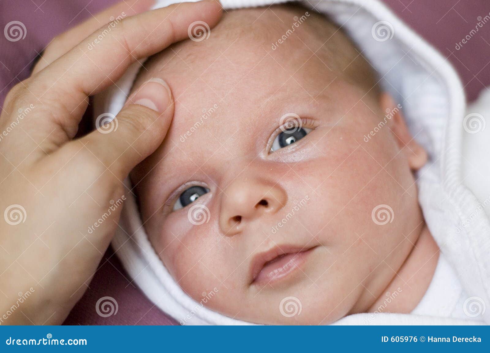 Mother s touch stock photo. Image of face, touch, portrait - 605976