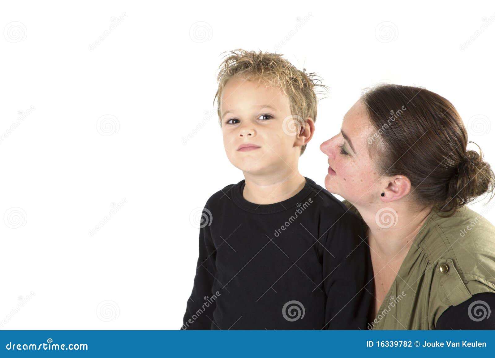 Mother and son stock photo. Image of people, adult, beauty - 16339782