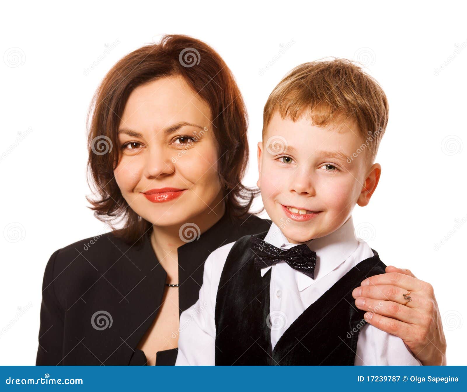 Mother and son stock image. Image of happy, straight - 17239787