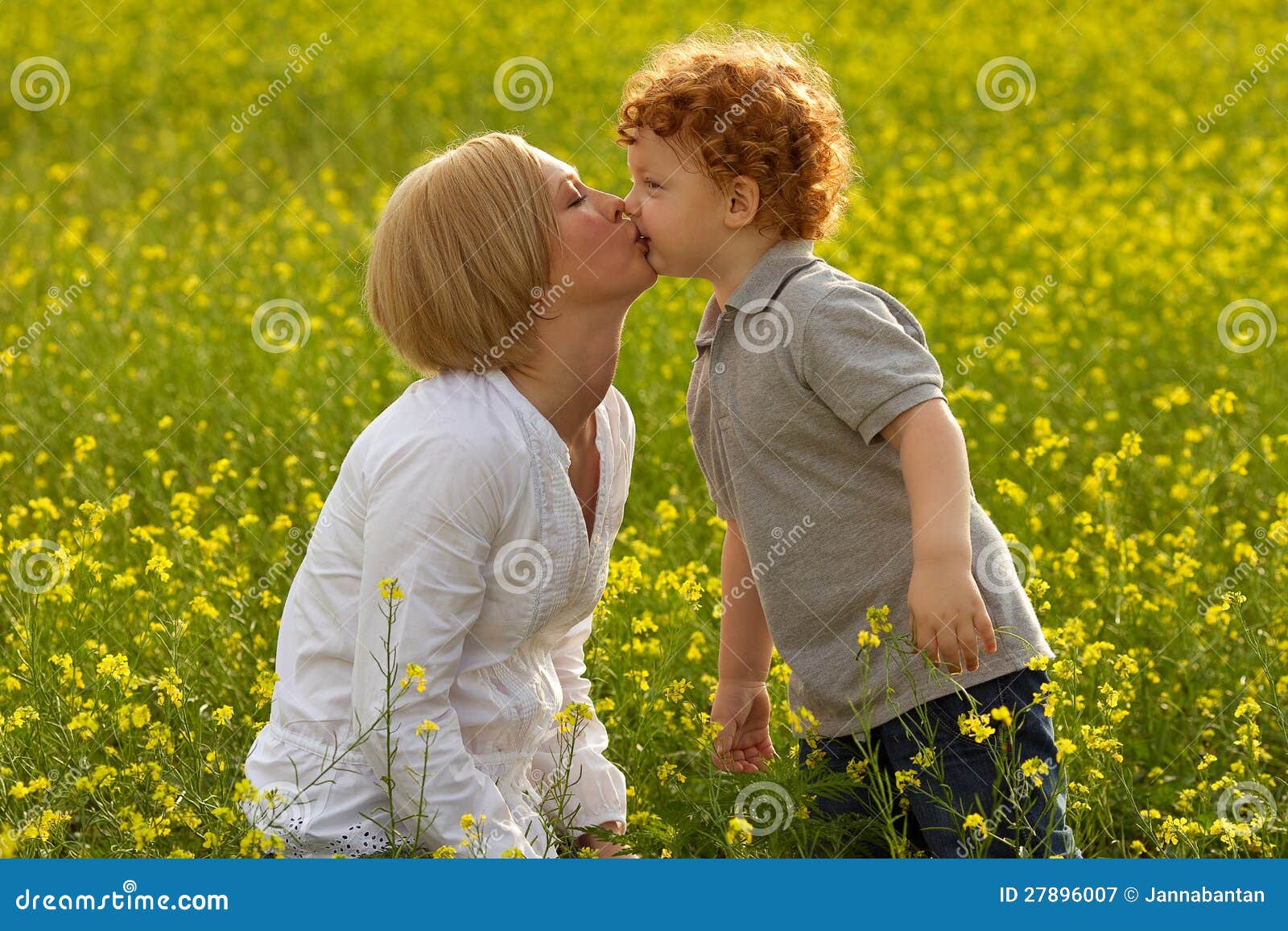 Mother and Son Having Fun stock image. Image of child - 27896007
