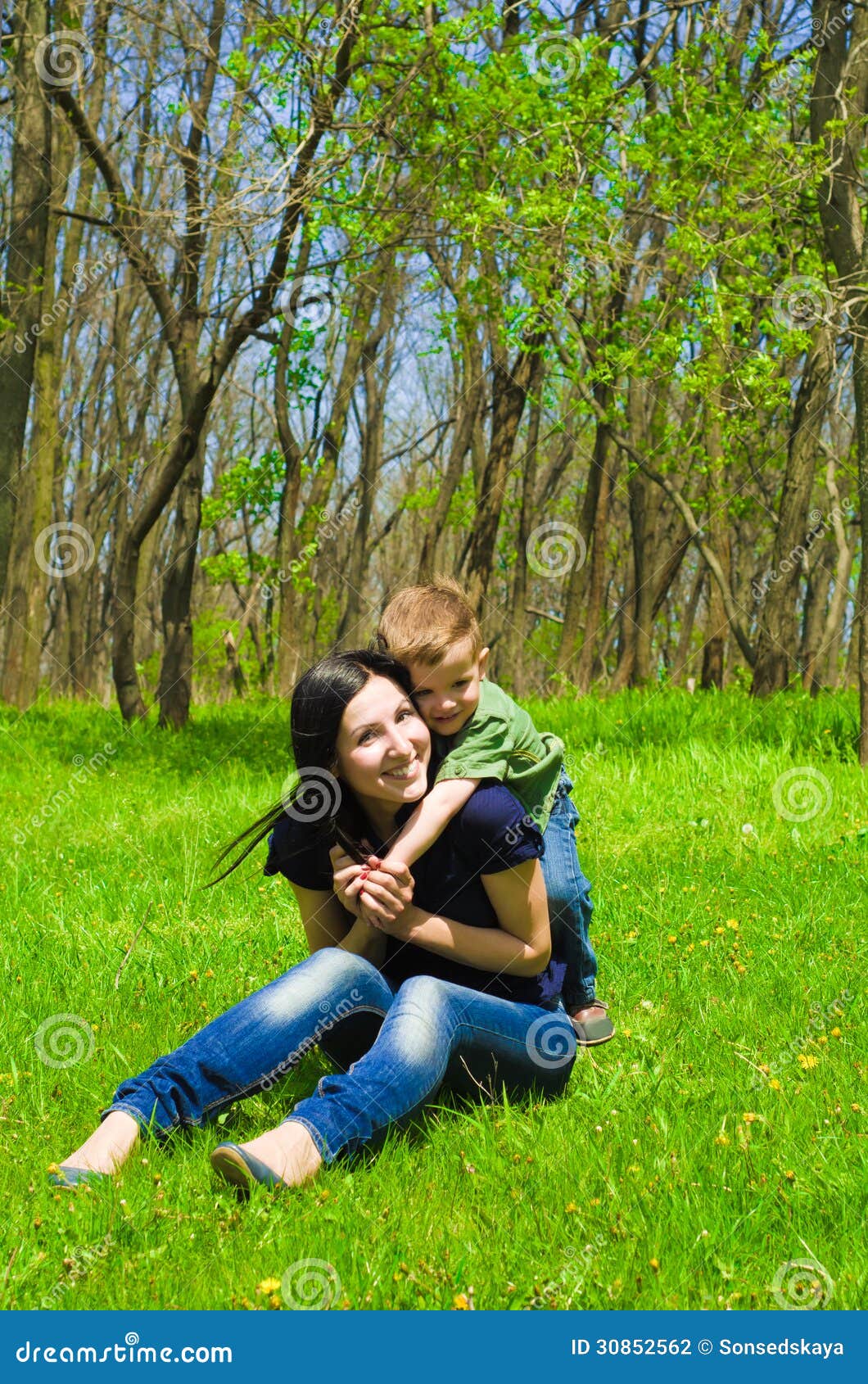 Mother and son having fun stock photo. Image of happiness - 30852562