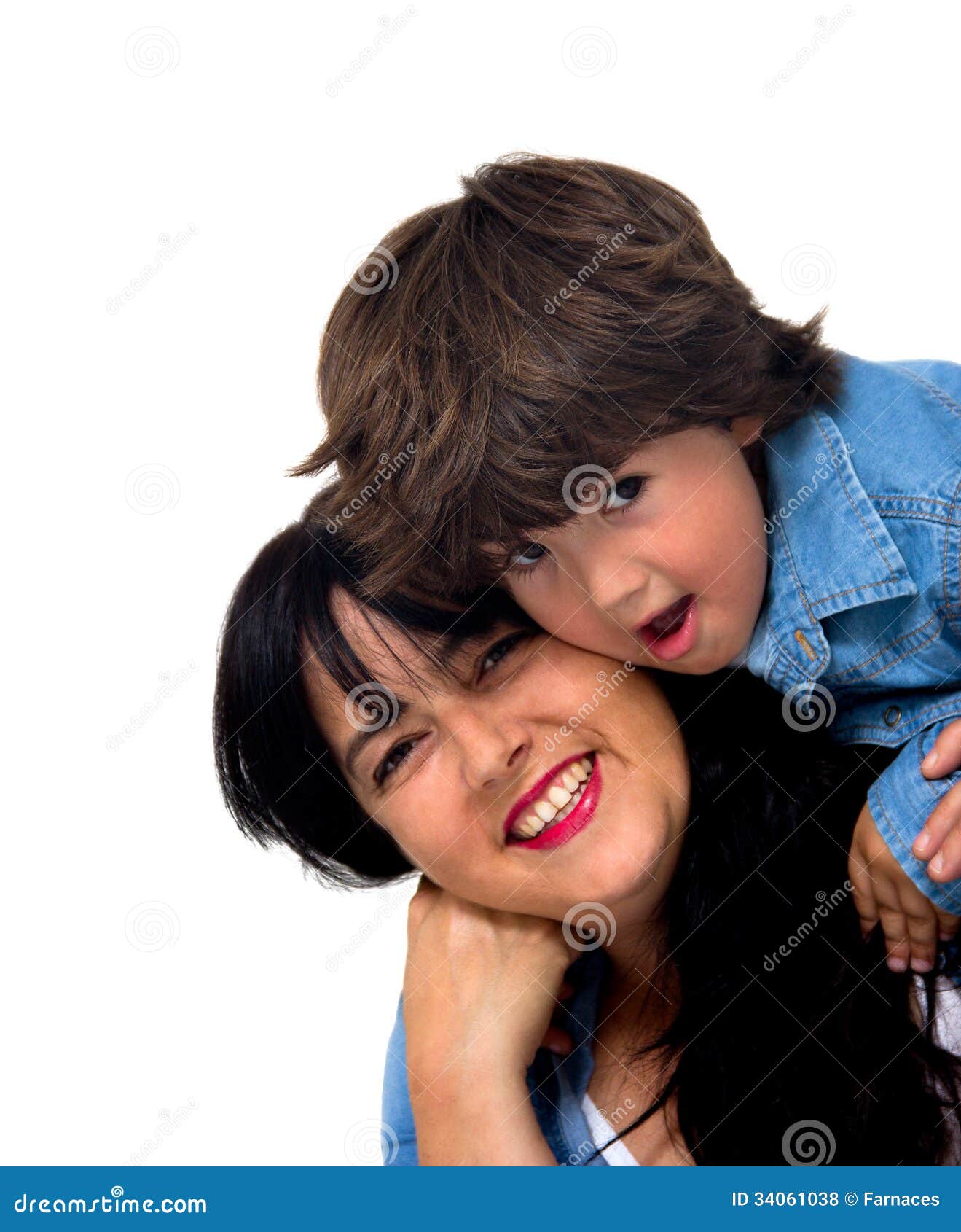 Mother and son stock photo. Image of caucasian, looking - 34061038