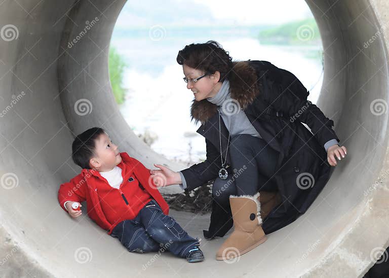 Mother and son Stare stock photo. Image of care, beauty - 13979350