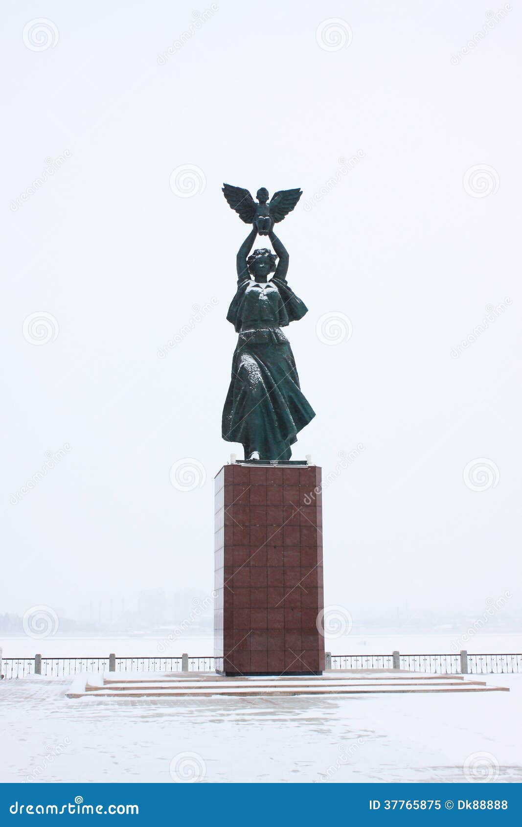 Mother statue stock image. Image of famous, commemorate - 37765875