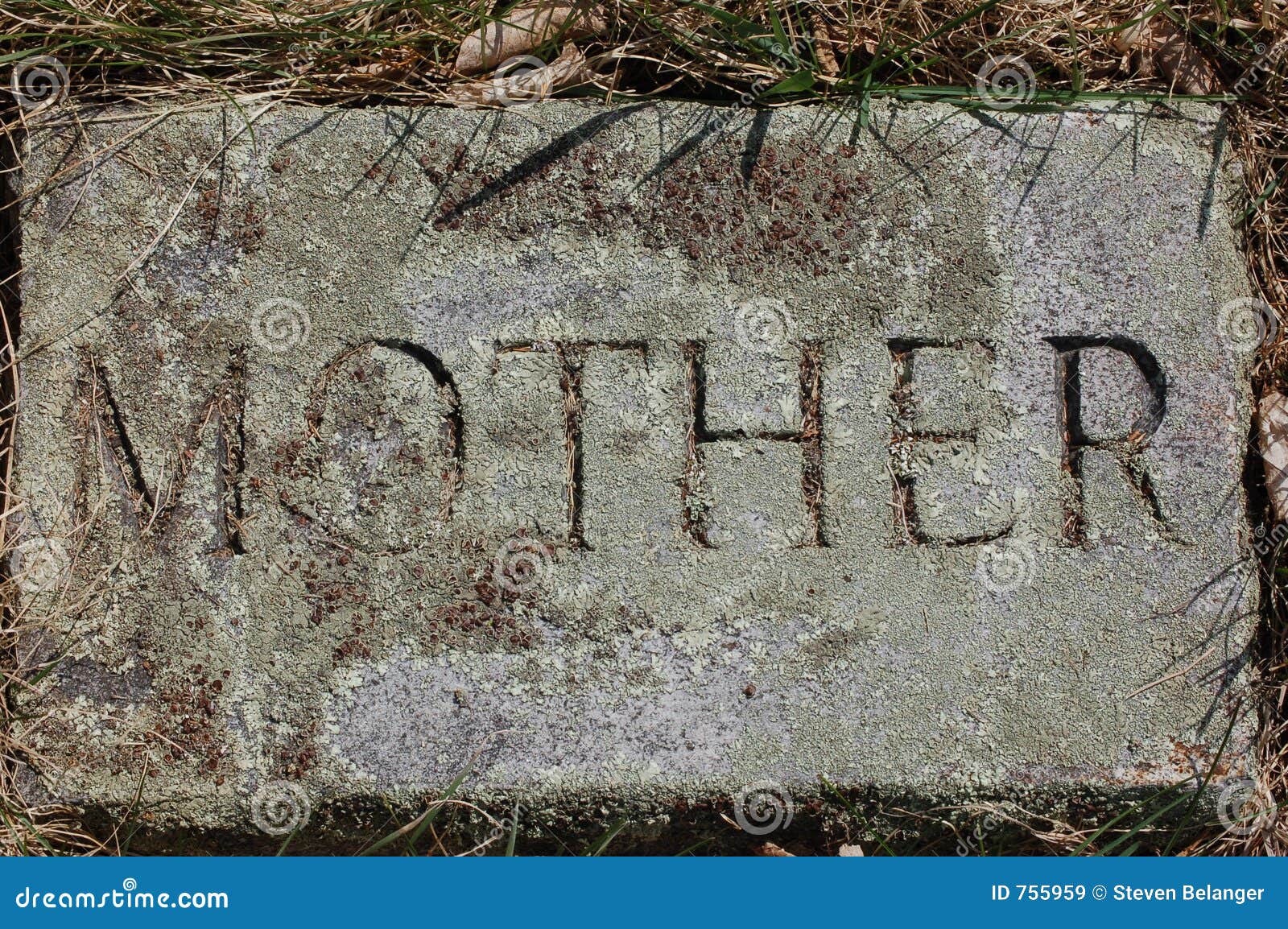 "Mother" Stone Marker Stock Image - Image of family, stone: 755959