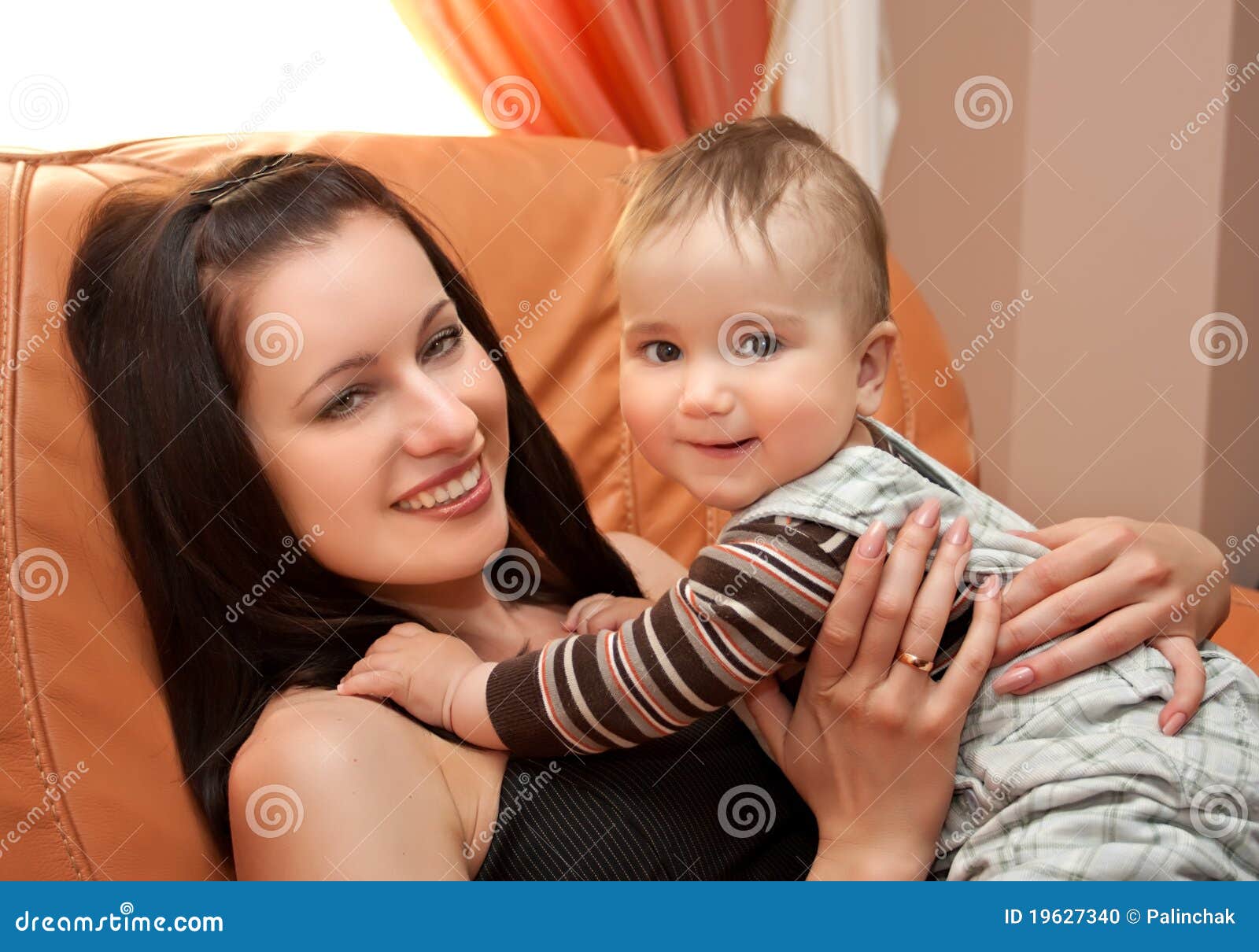 Mother and sun stock photo. Image of happy, affectionate - 19627340