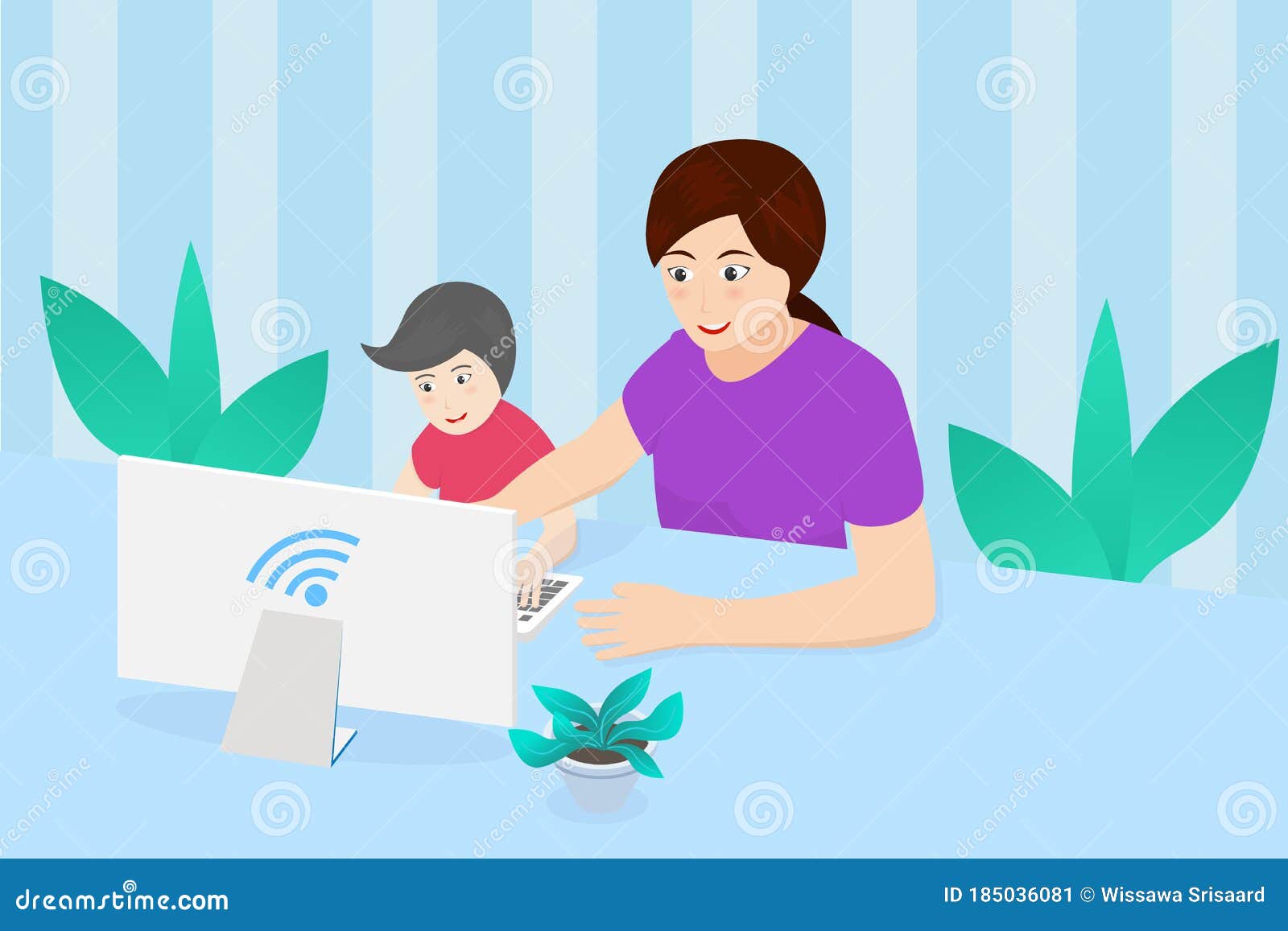 Mother Teaching Her Daughter, Mother Helps and Teach Children Stock ... Mother Teaching Her Daughter, Mother Helps and Teach Children Stock ...