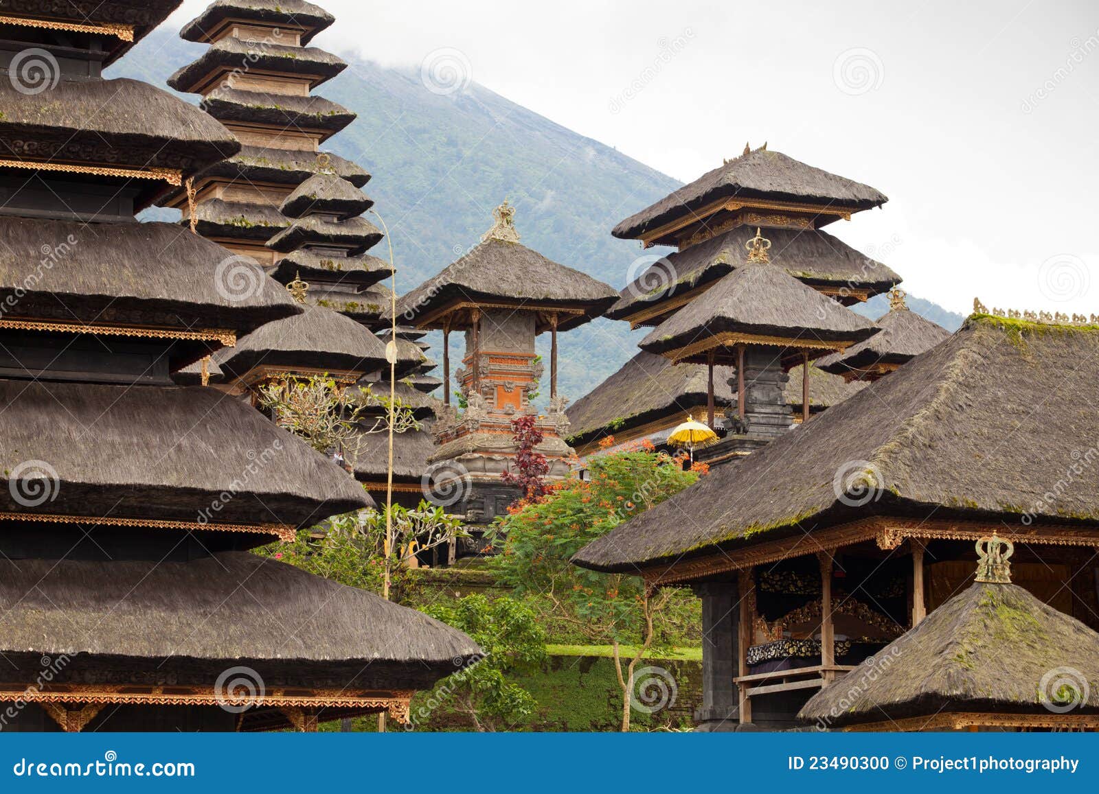 Mother temple in Bali stock photo. Image of culture, architecture ...