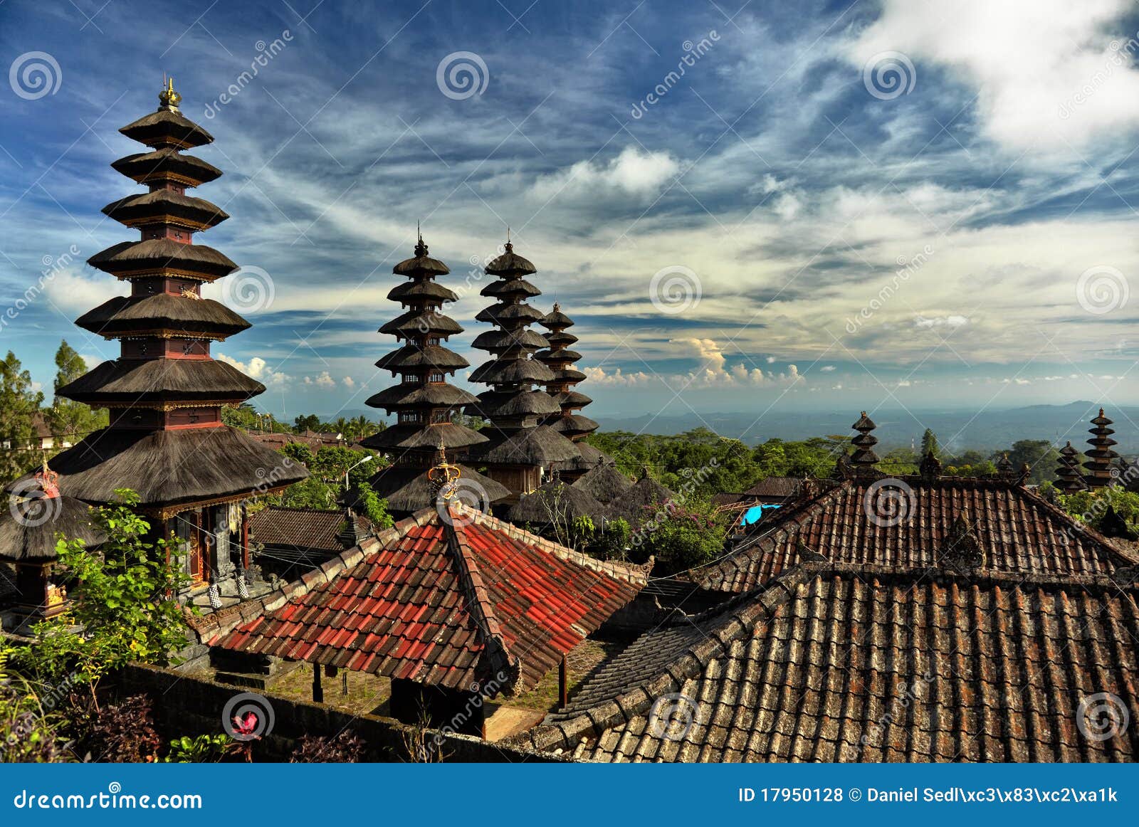 Mother Temple of Besakih stock photo. Image of beautiful - 17950128