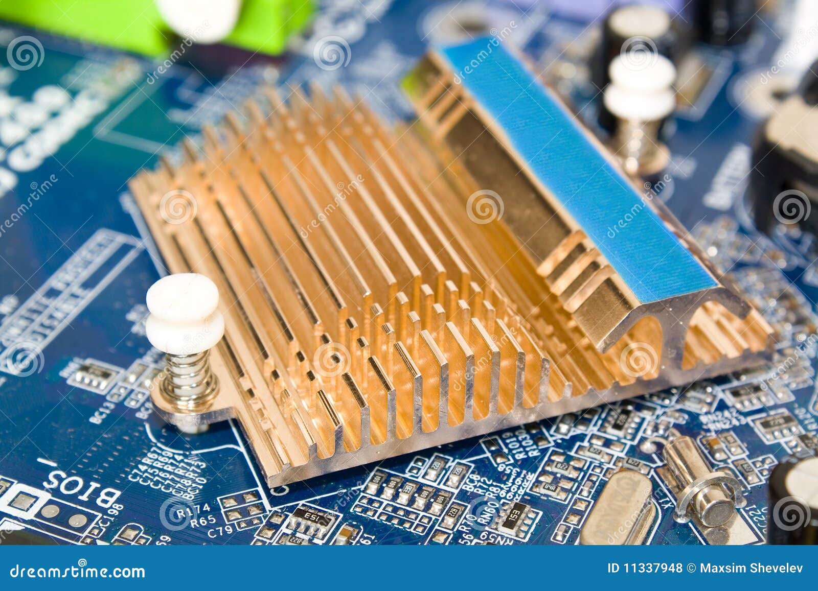 Motherboard stock photo. Image of electrical, computer - 11337948