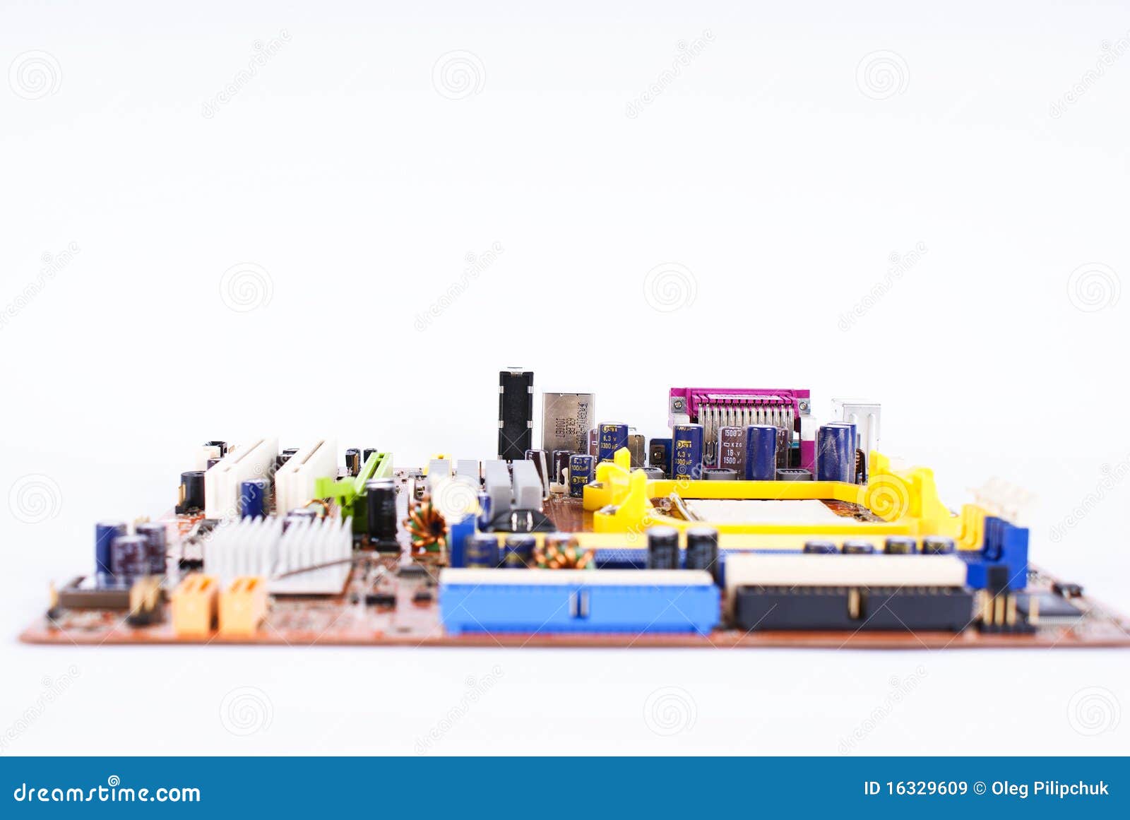 Motherboard stock image. Image of microprocessor, logical - 16329609